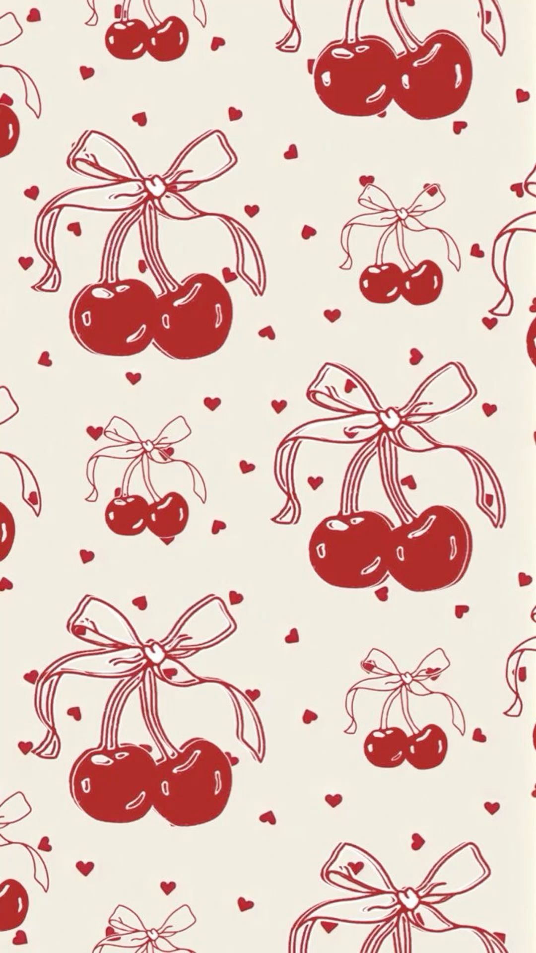 Cherries And Bows Wallpapers - Wallpaper Cave