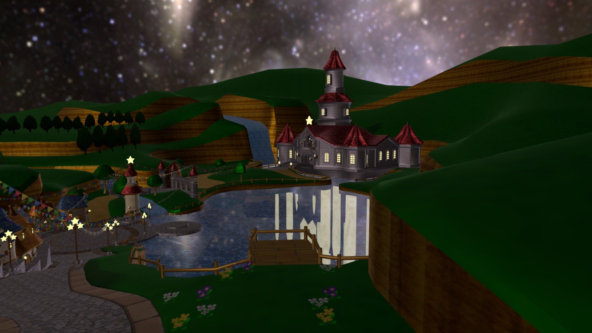 Mario Castle Wallpapers - Wallpaper Cave