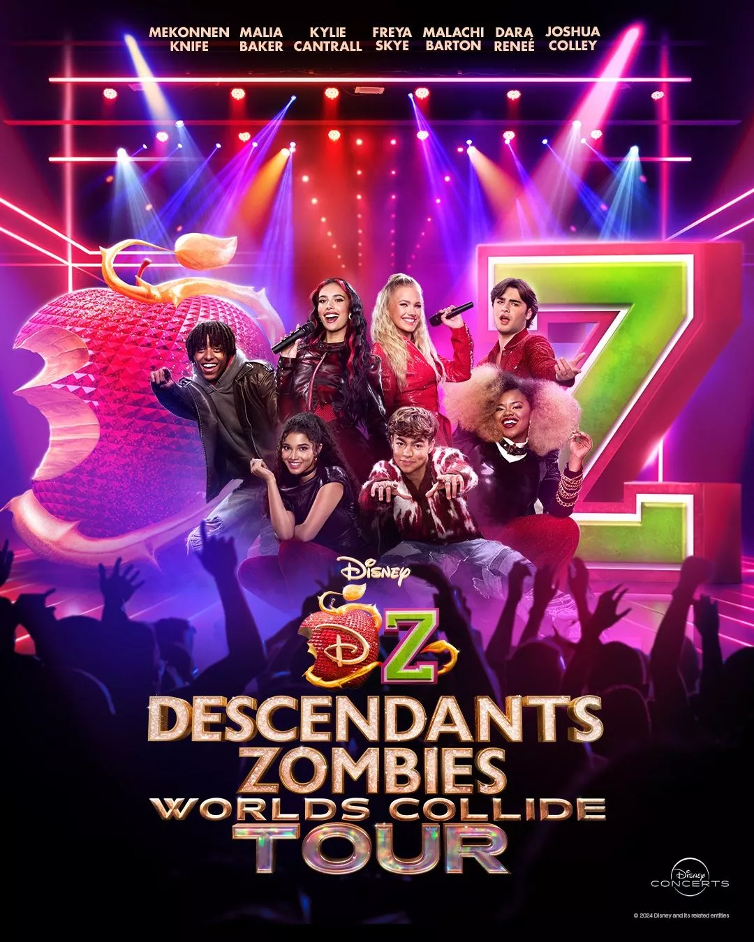 Descendants/Zombies: Worlds Collide Tour - Wallpaper Cave