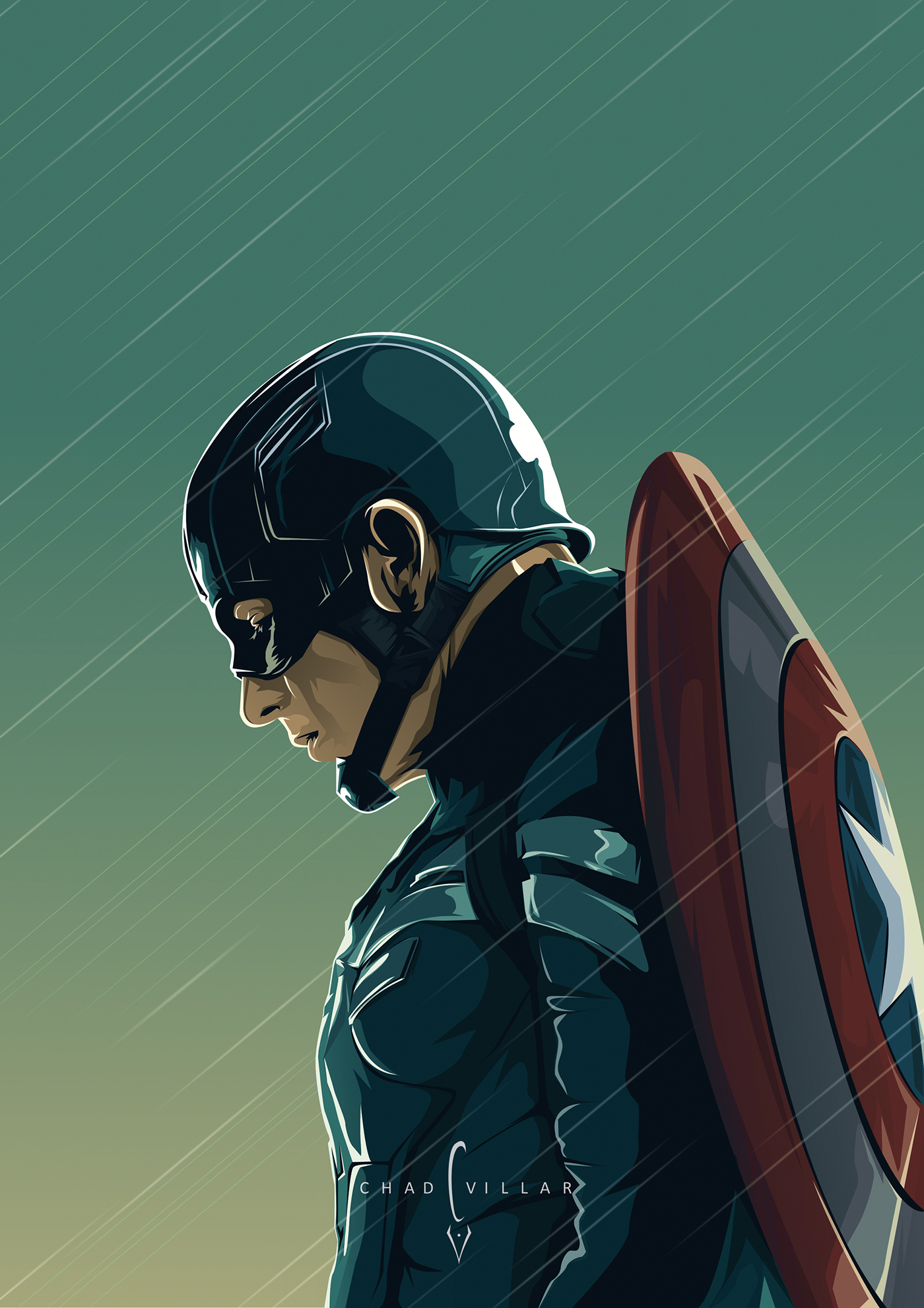 Captain America Vector Wallpapers - Wallpaper Cave