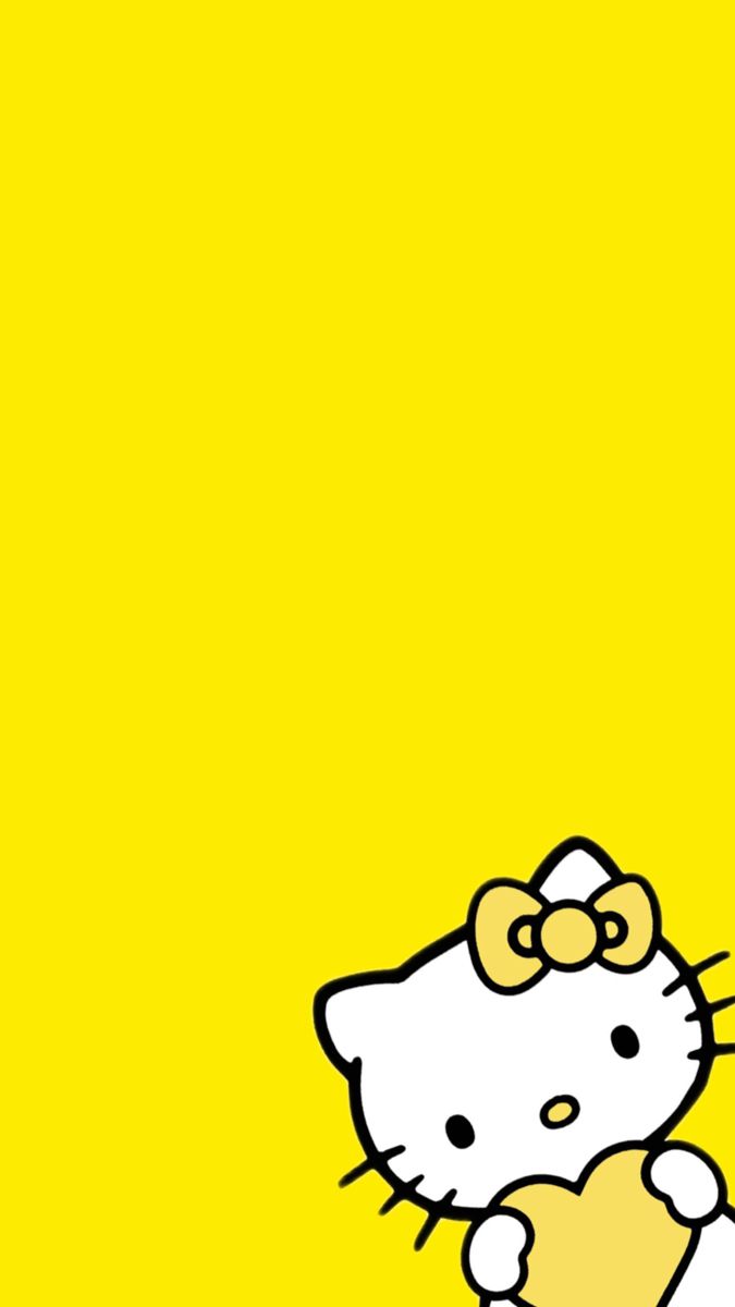 Yellow Hello Kitty Wallpapers - Wallpaper Cave
