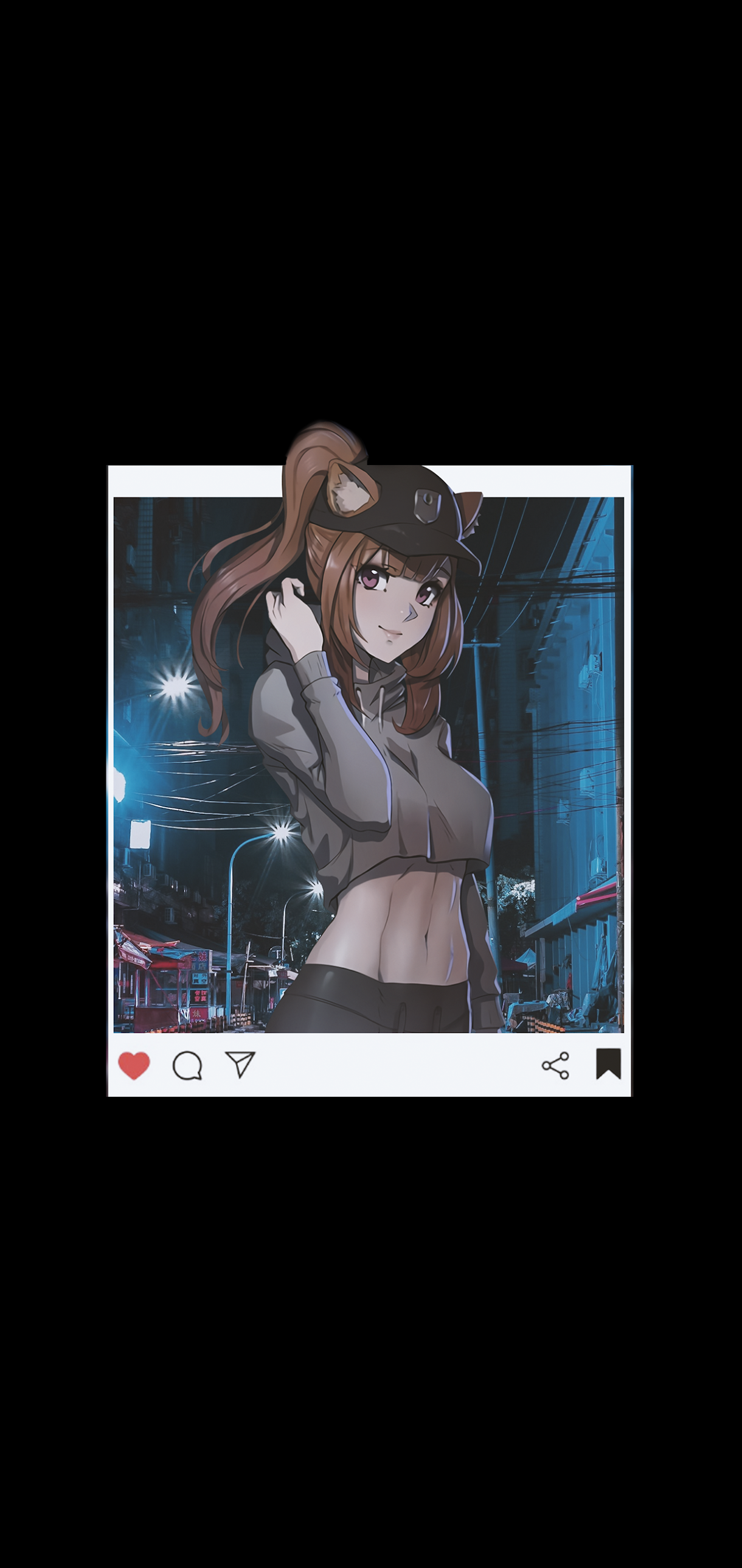 Anime Girl Amoled Wallpapers - Wallpaper Cave