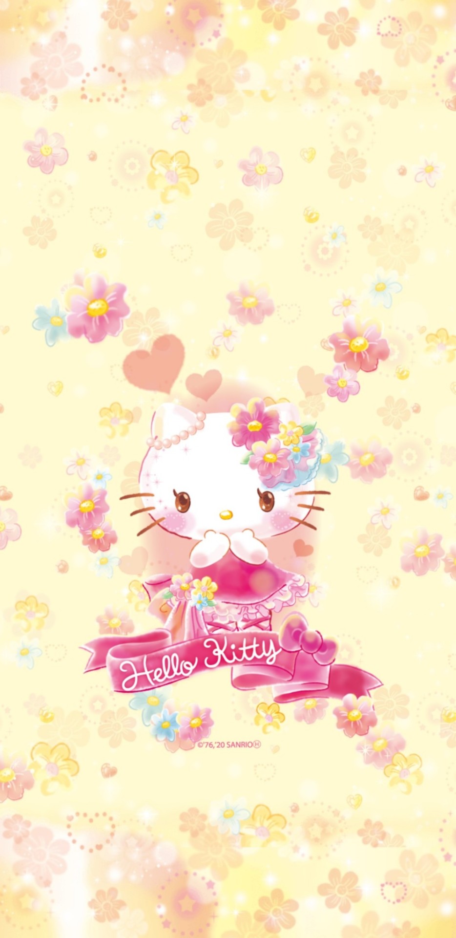 Yellow Hello Kitty Wallpapers - Wallpaper Cave