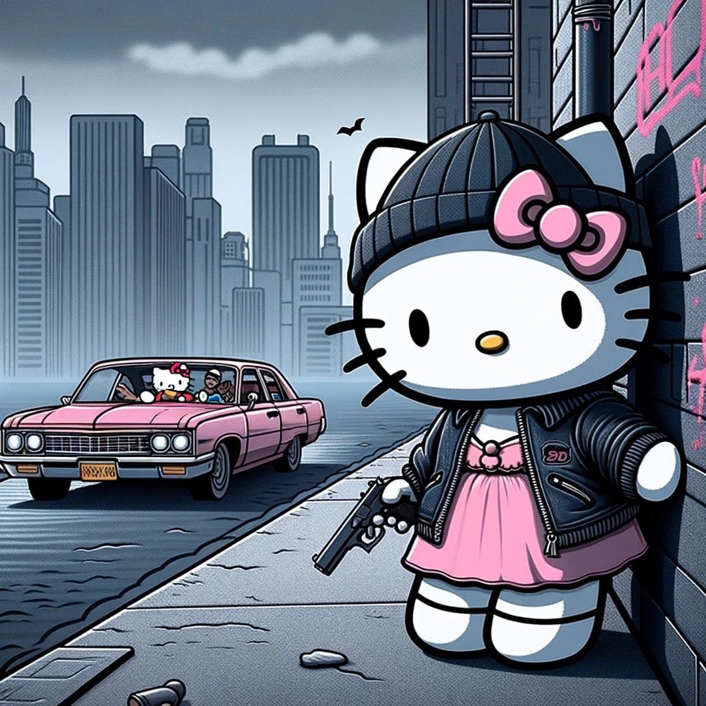 Hello Kitty Gangster Wallpapers - Wallpaper Cave