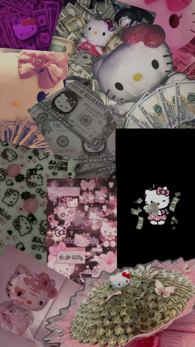 Money Hello Kitty Wallpapers - Wallpaper Cave