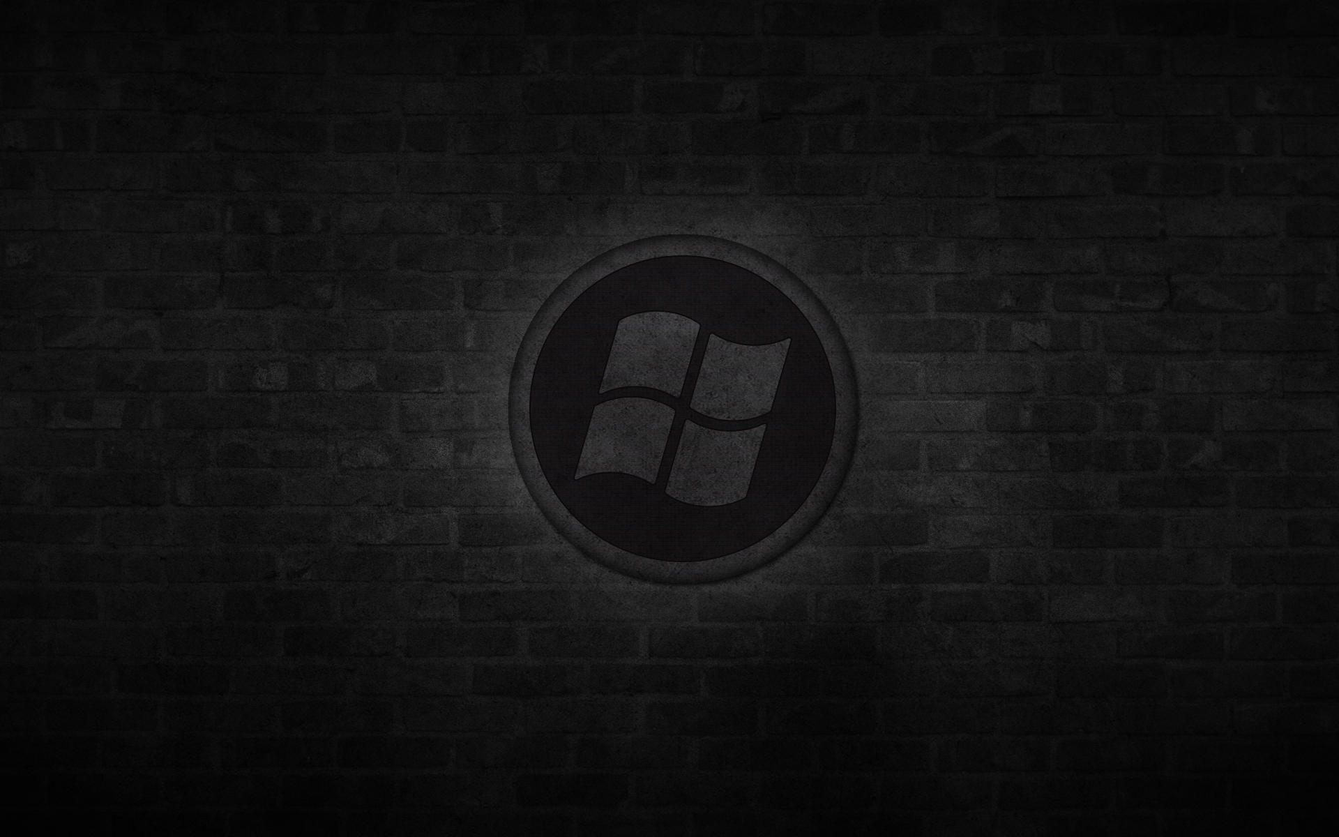 Windows Logo Black Wallpapers - Wallpaper Cave
