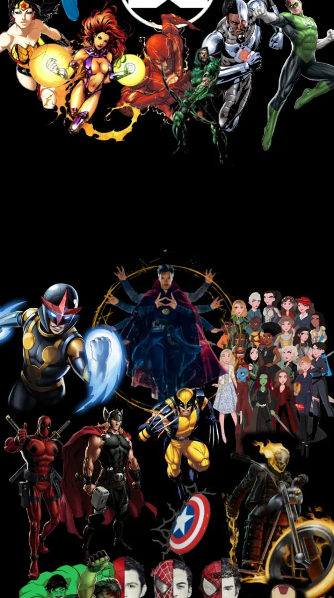 Marvel X DC Wallpapers - Wallpaper Cave