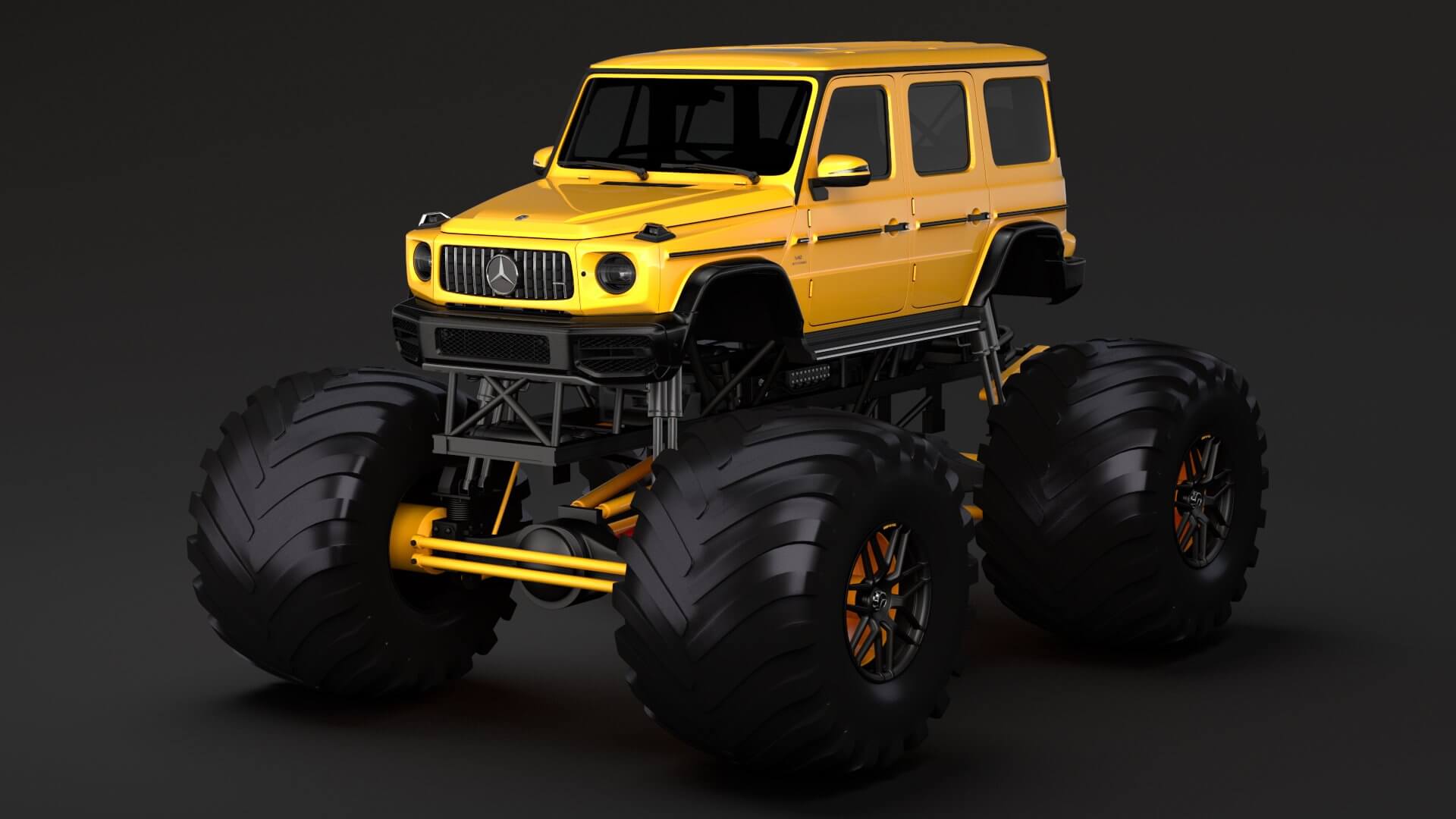 Mercedes-Benz Monster Trucks Wallpapers - Wallpaper Cave