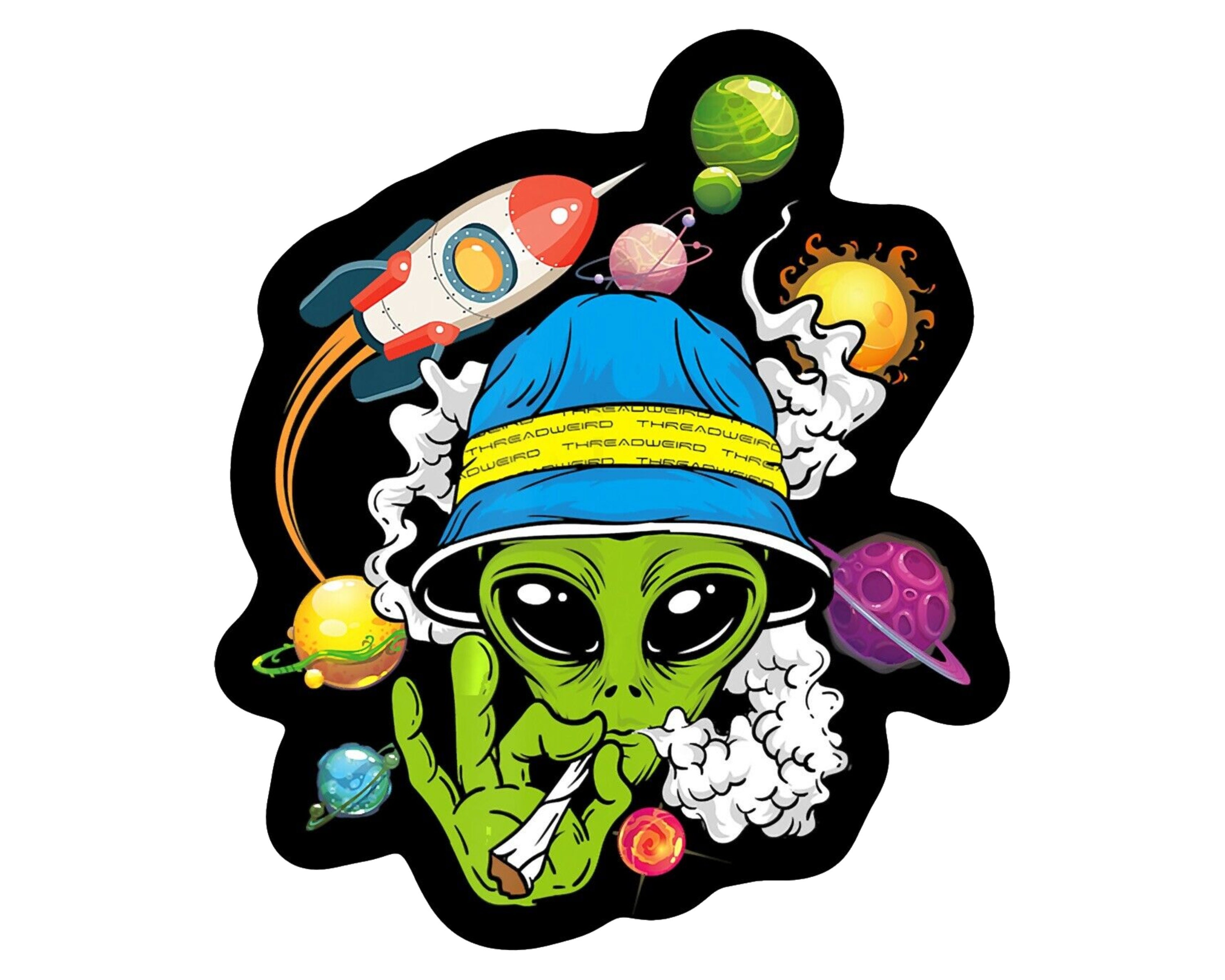 Alien Smoking Weed Wallpapers - Wallpaper Cave