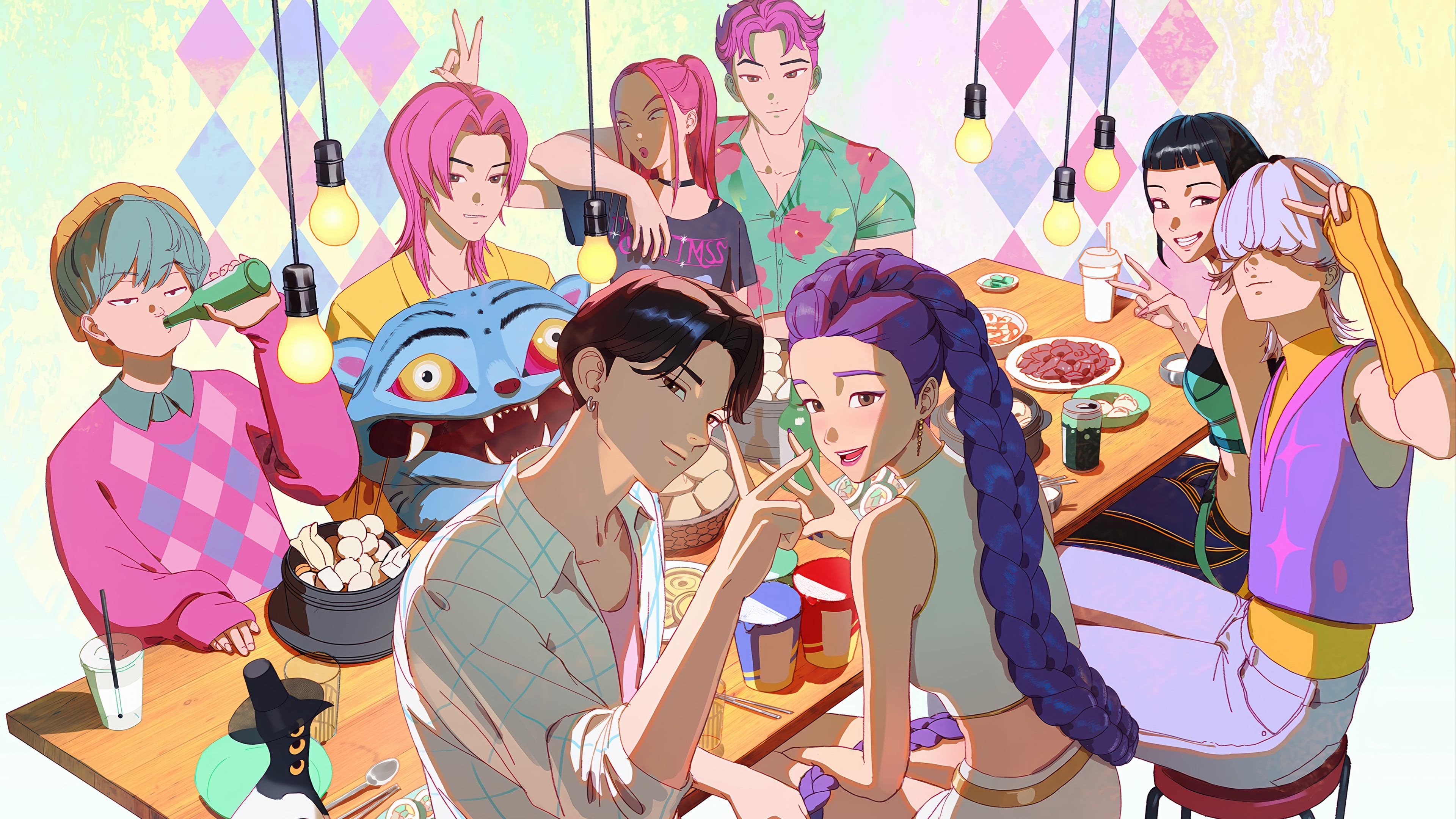 KPop Demon Hunters Huntrix Wallpapers - Wallpaper Cave