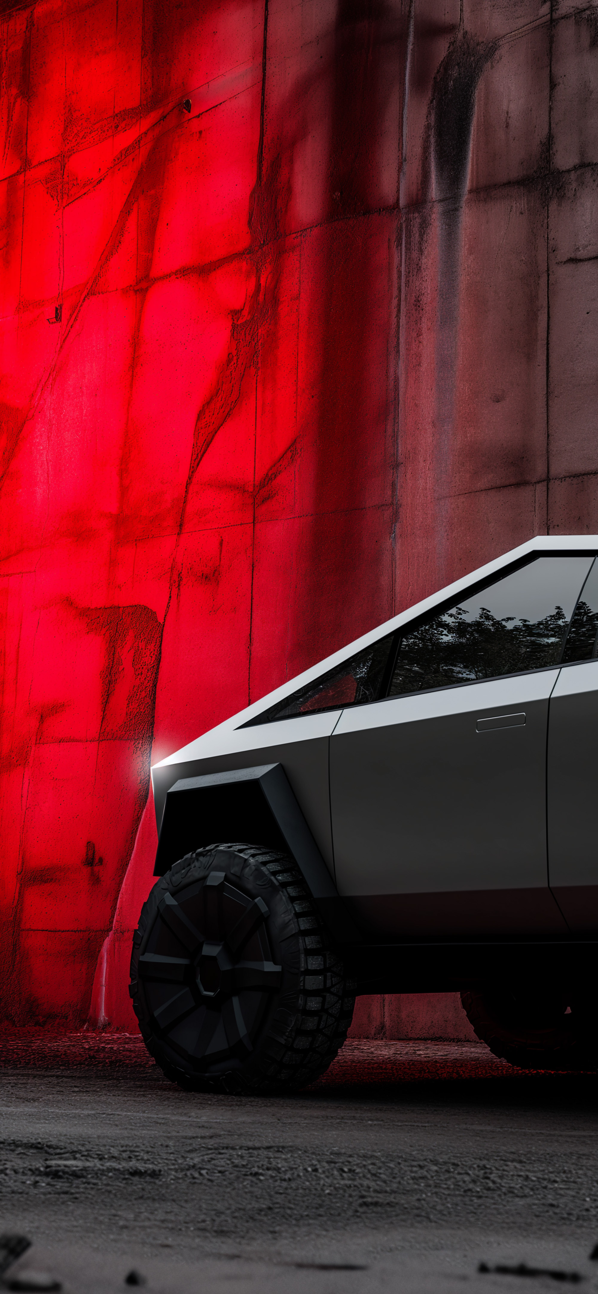 Red Cyber Truck Wallpapers - Wallpaper Cave