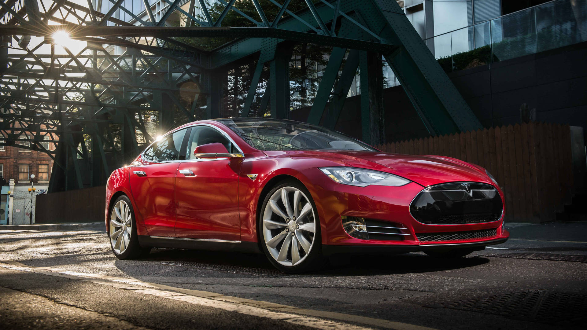 Red Tesla PC Wallpapers - Wallpaper Cave