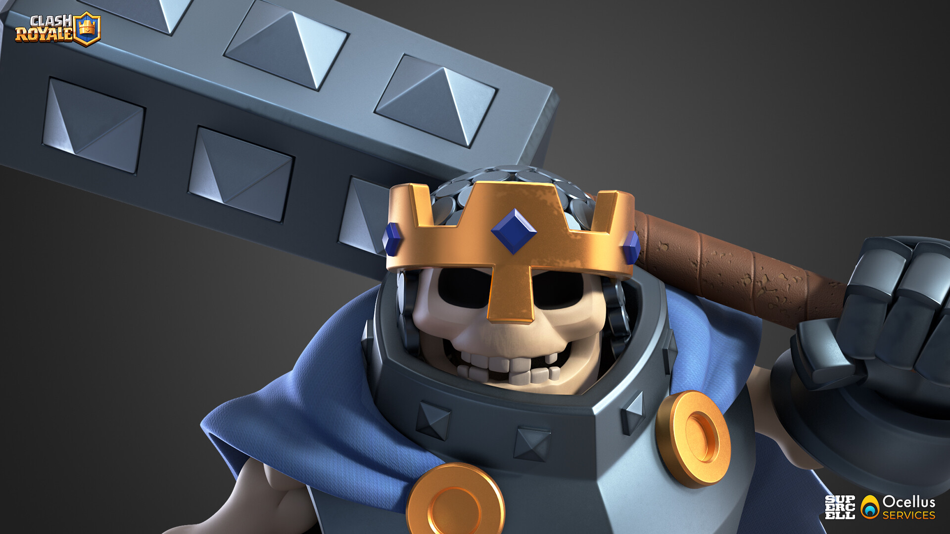 Skeleton King Clash Royale Wallpapers - Wallpaper Cave