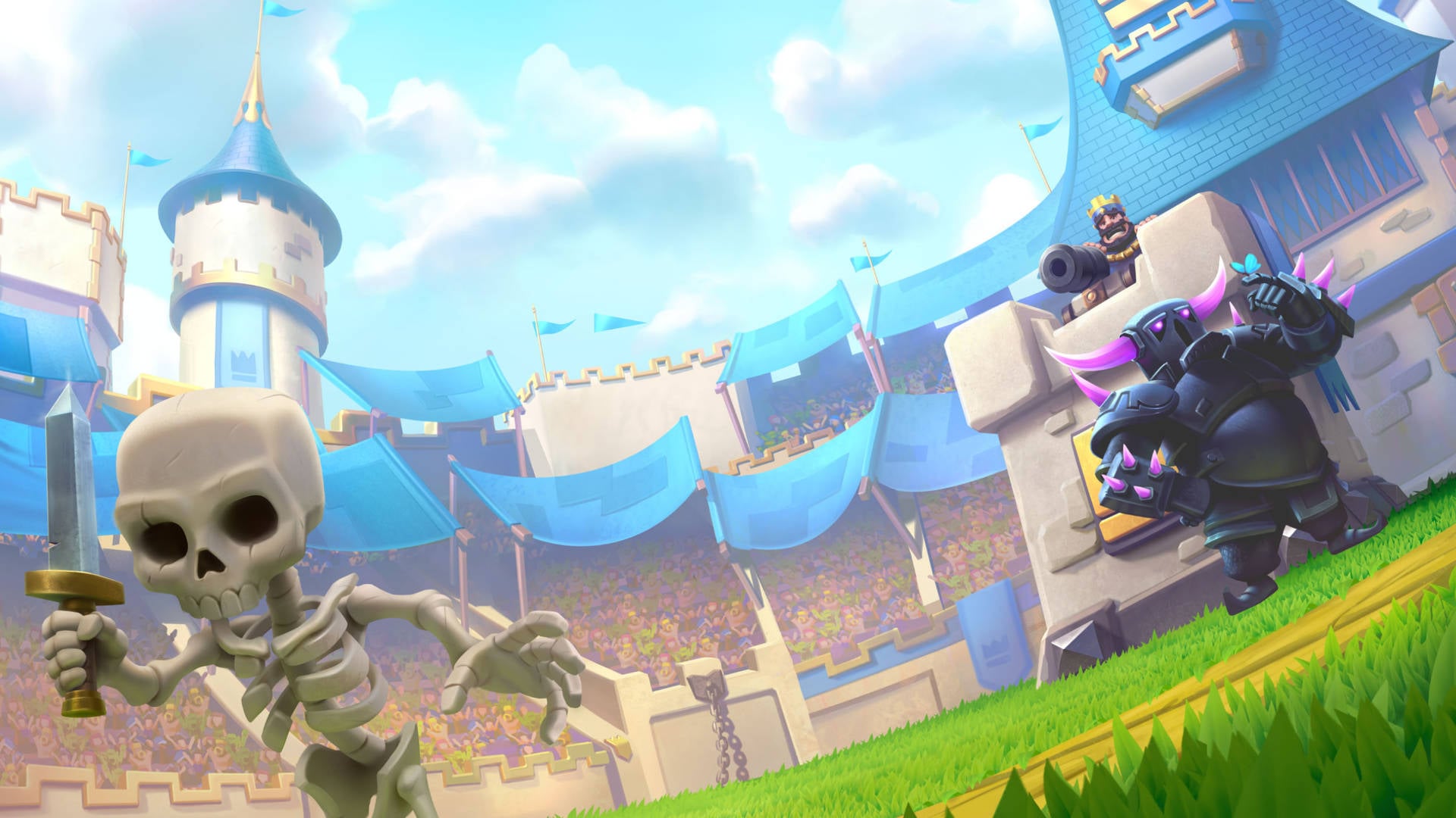 Skeleton King Clash Royale Wallpapers - Wallpaper Cave