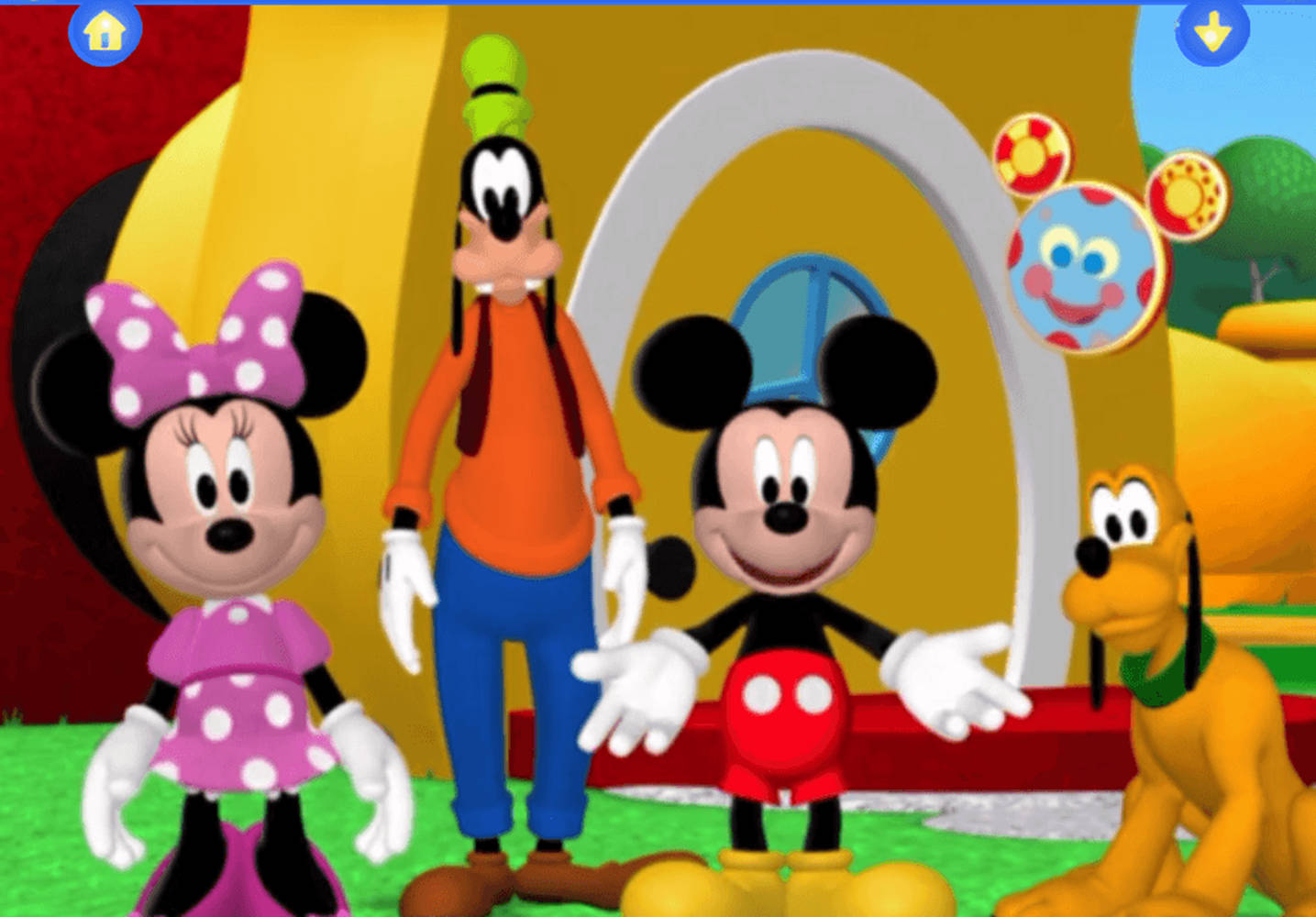 Mickey Mouse House Wallpapers - Wallpaper Cave