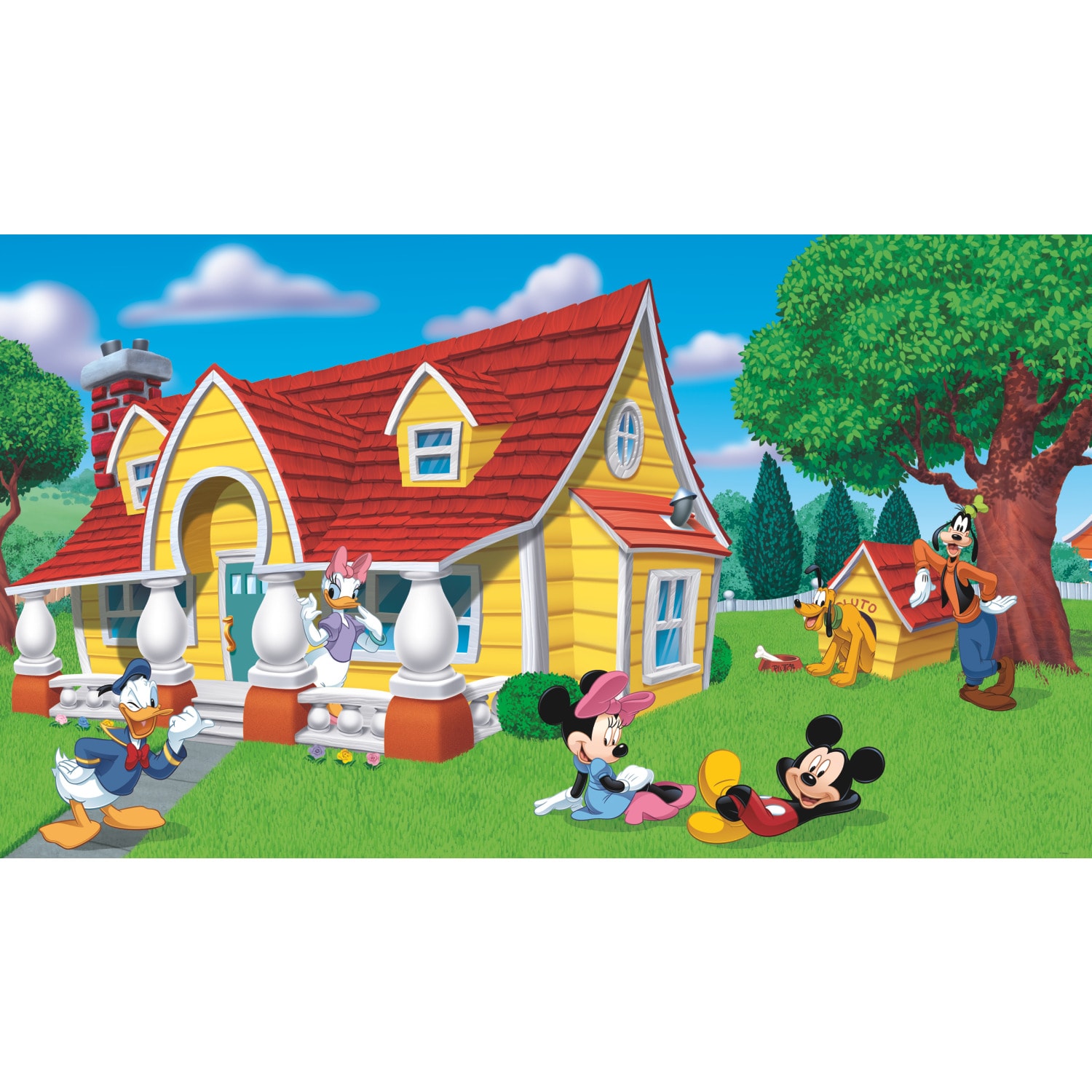 Mickey Mouse House Wallpapers - Wallpaper Cave