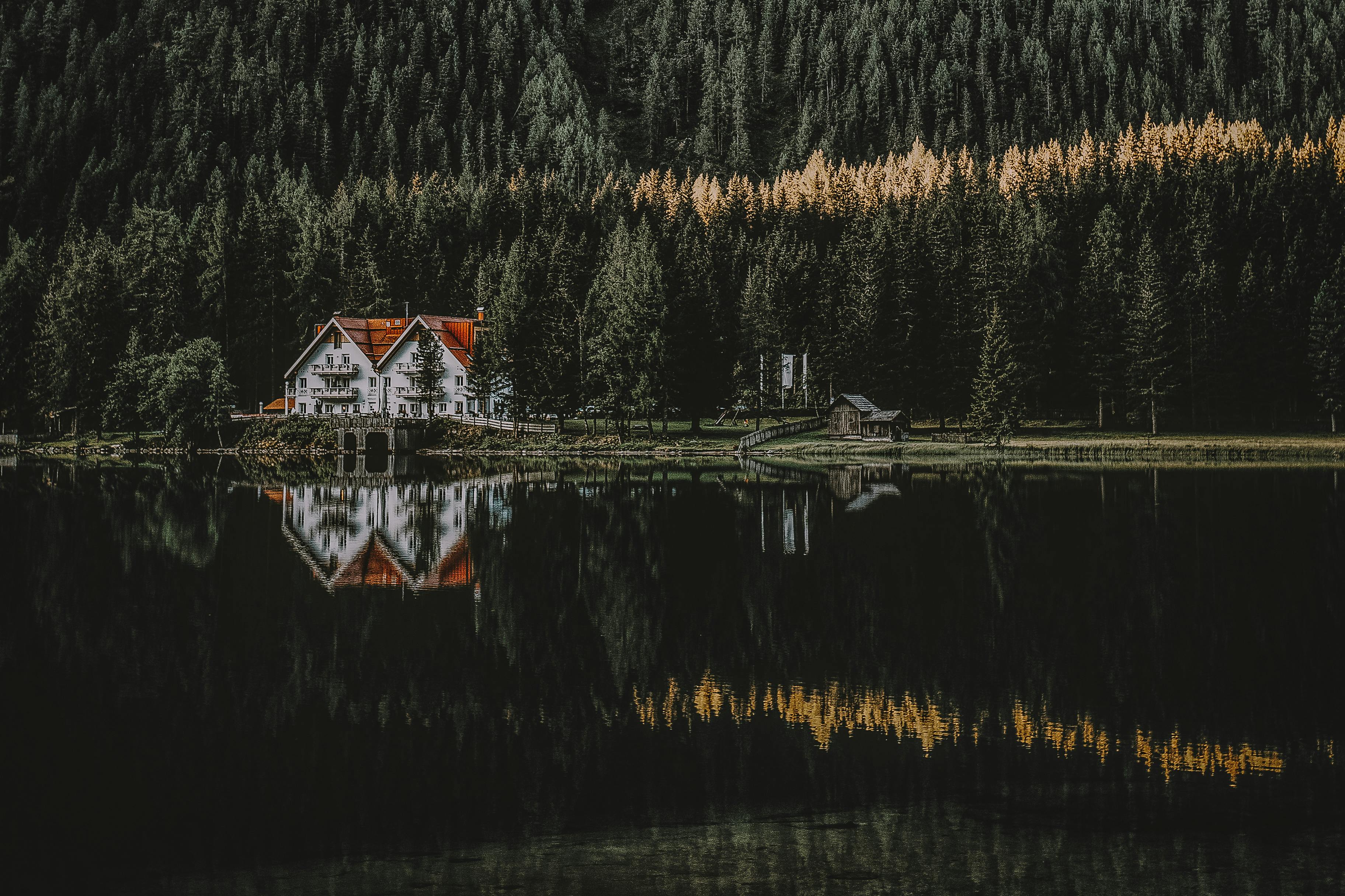 Forest Hut Wallpapers - Wallpaper Cave