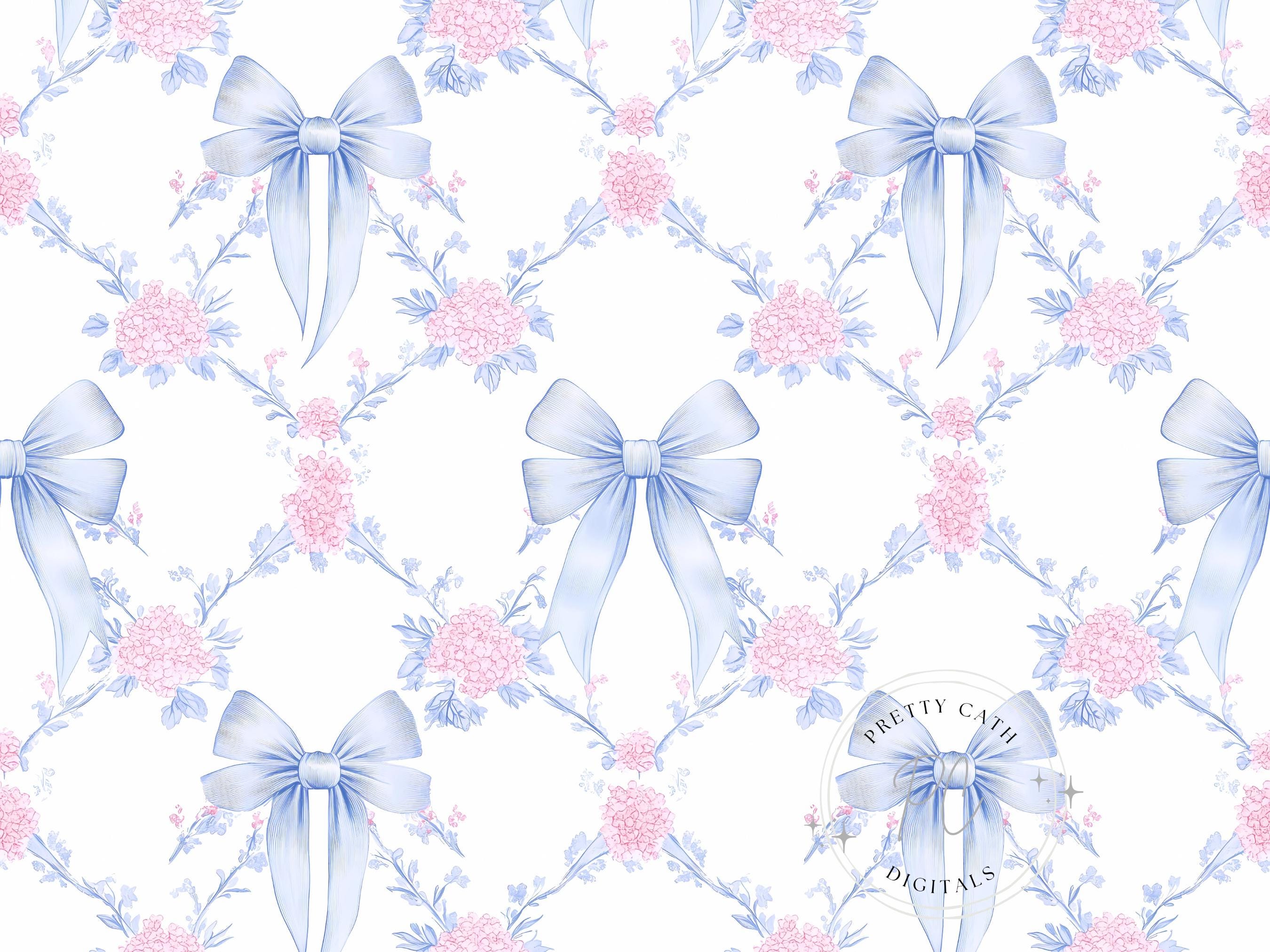 Pink And Blue Bows Wallpapers - Wallpaper Cave