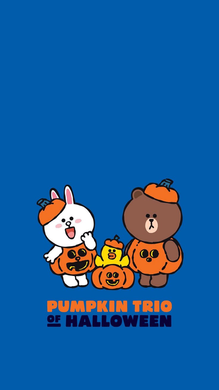 Brown Kawaii Bear Halloween Wallpapers - Wallpaper Cave
