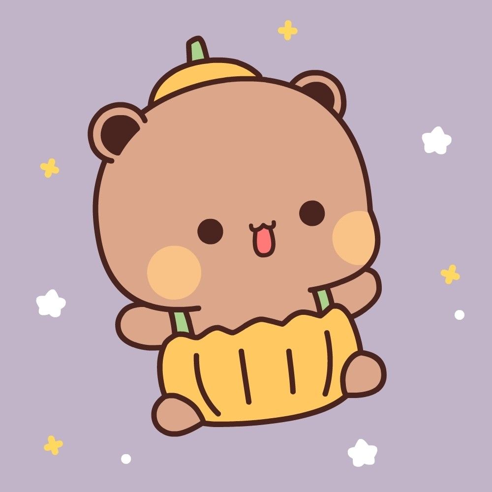 Brown Kawaii Bear Halloween Wallpapers - Wallpaper Cave