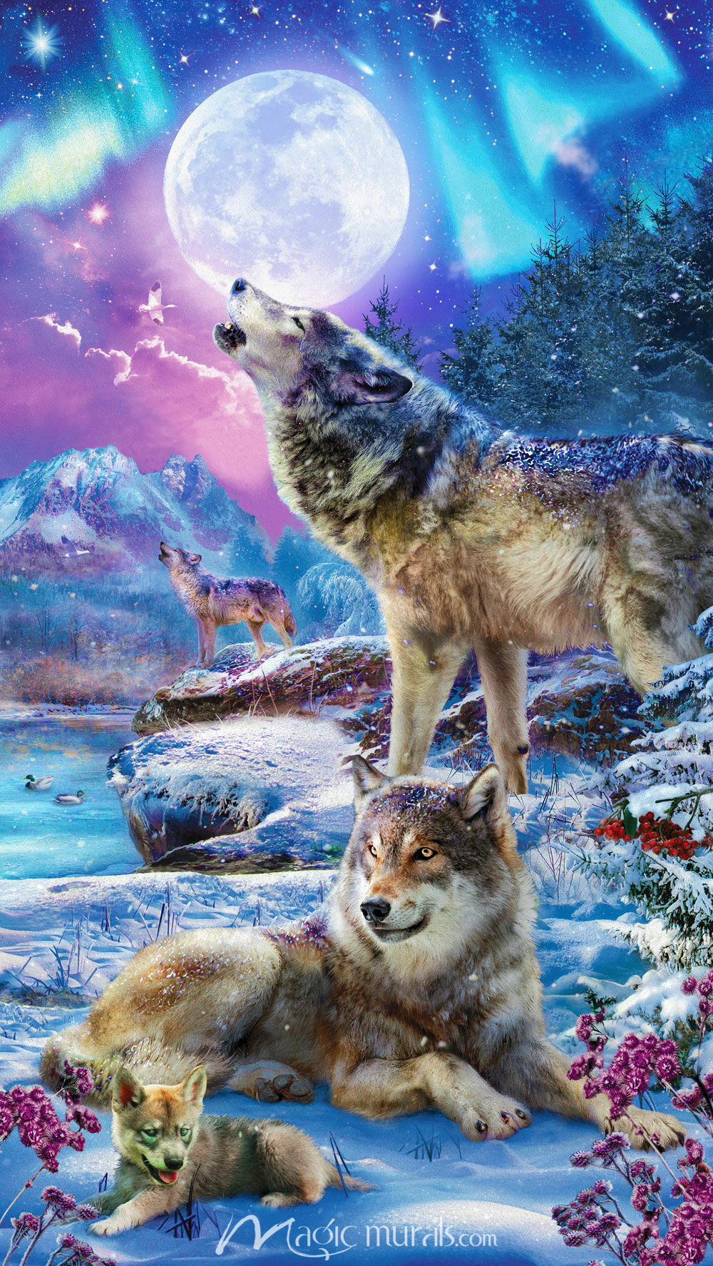 Magical Wolves Wallpapers - Wallpaper Cave