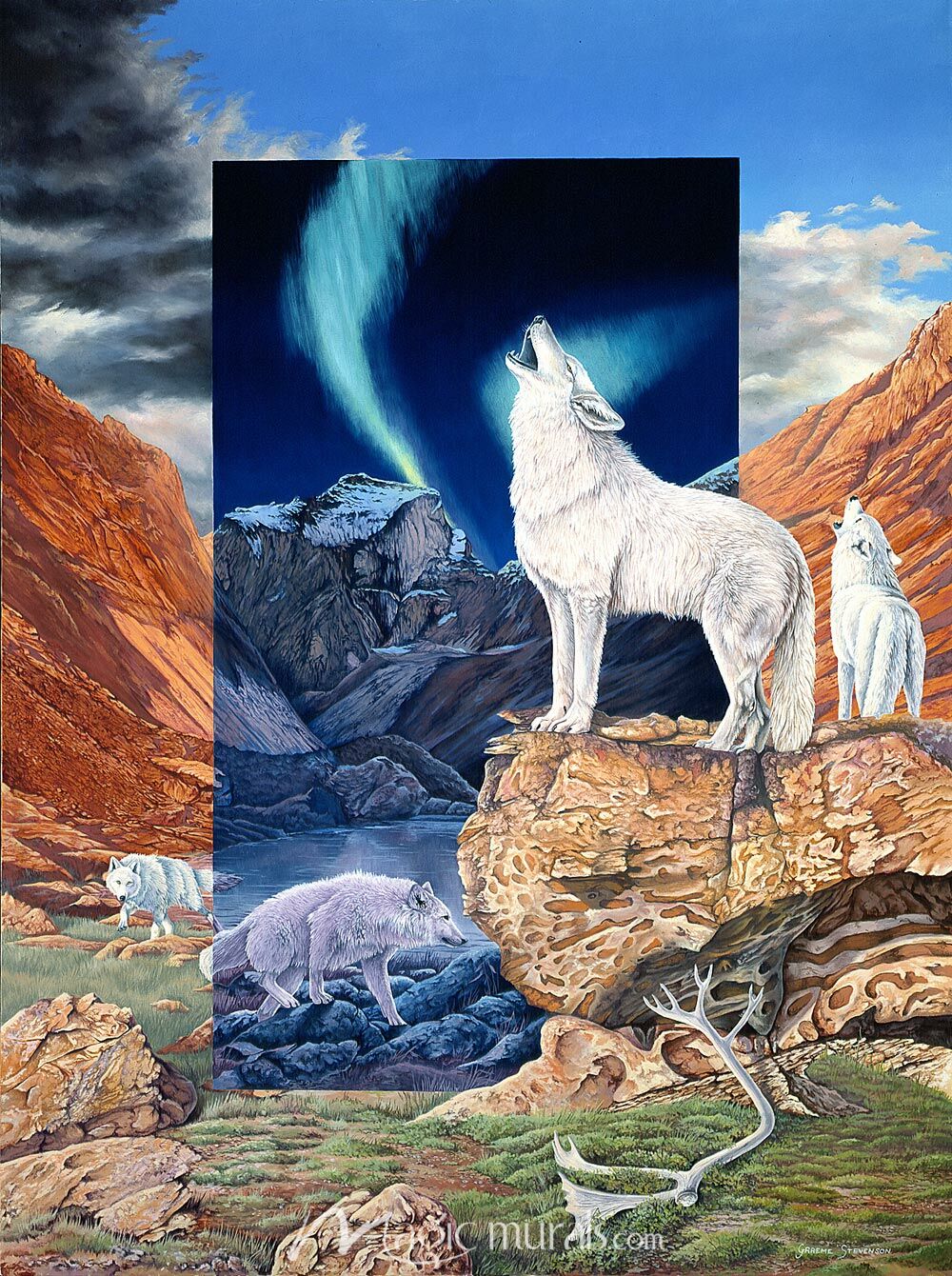 Magical Wolves Wallpapers - Wallpaper Cave