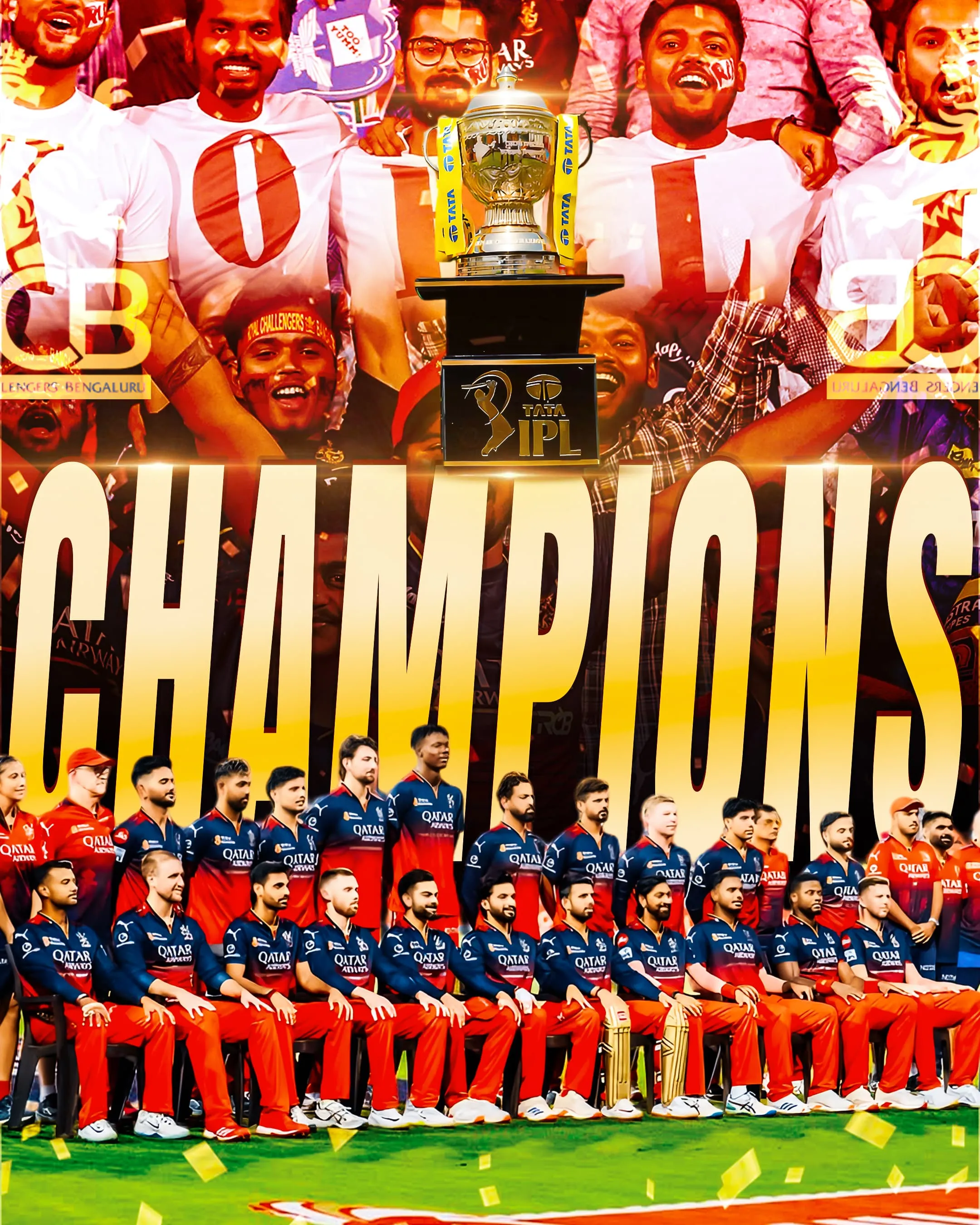 RCB Trophy Wallpapers - Wallpaper Cave