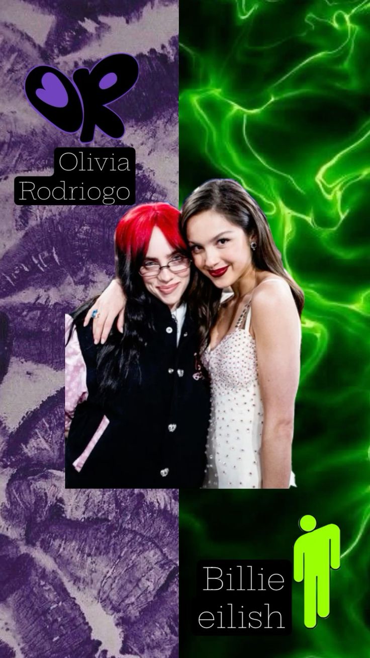 Olivia Rodrigo And Billie Eilish Wallpapers - Wallpaper Cave