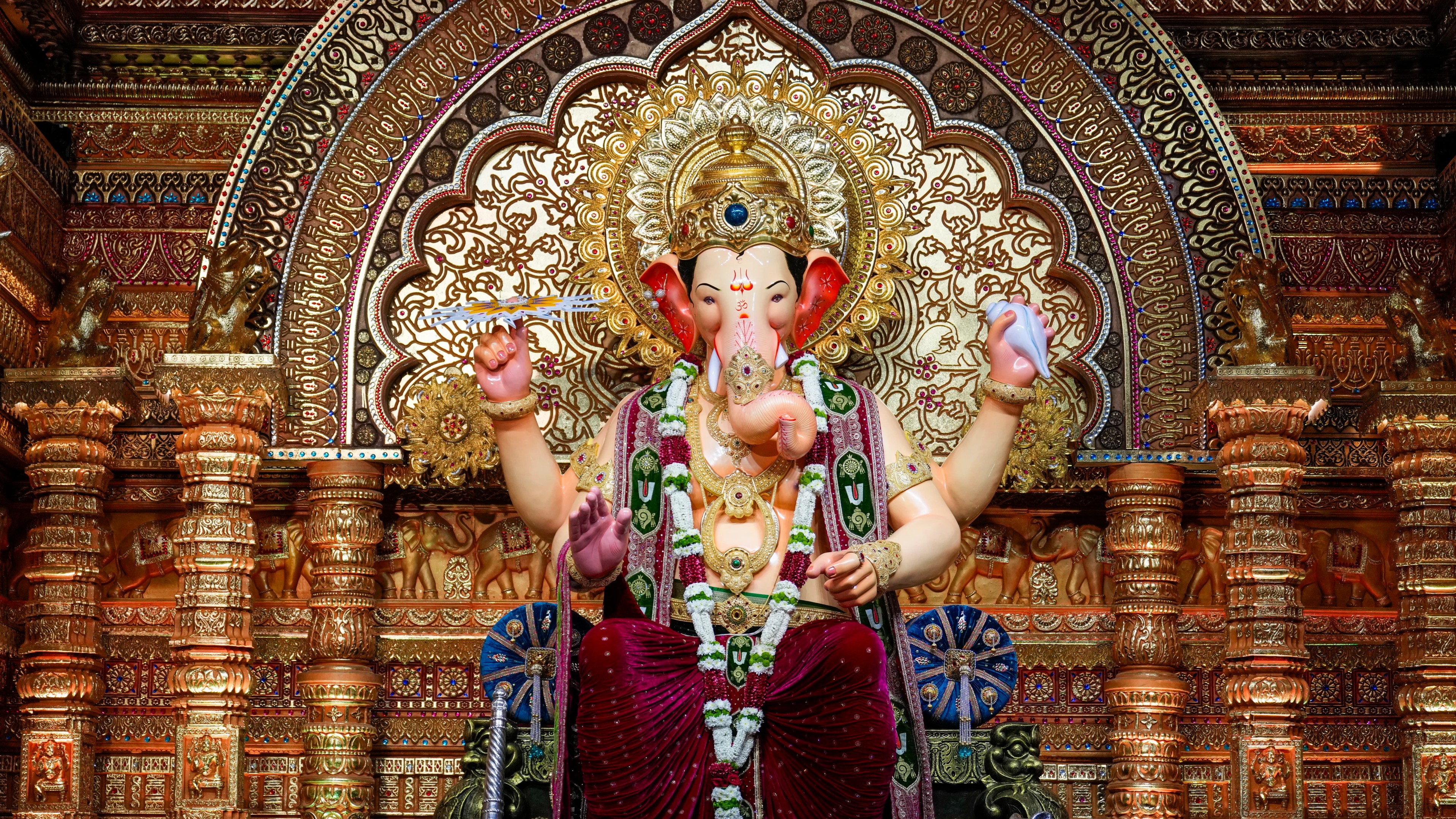 Lalbaugcha Raja 2025 Wallpapers - Wallpaper Cave