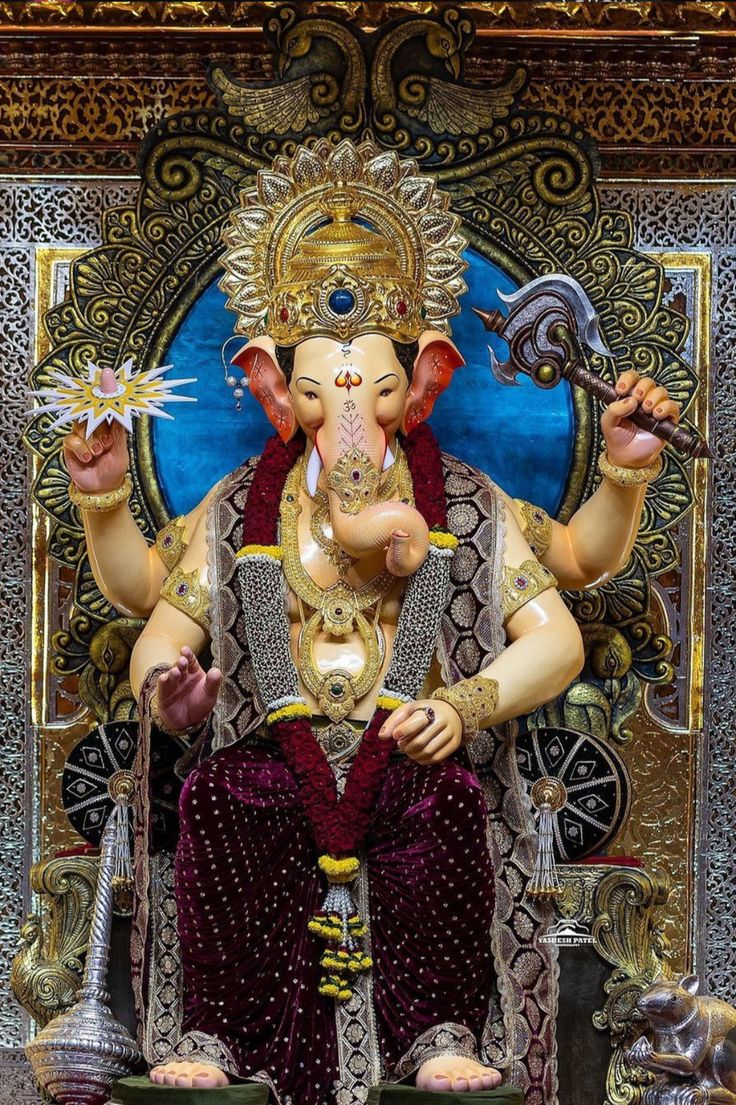 Lalbaugcha Raja 2025 Wallpapers - Wallpaper Cave