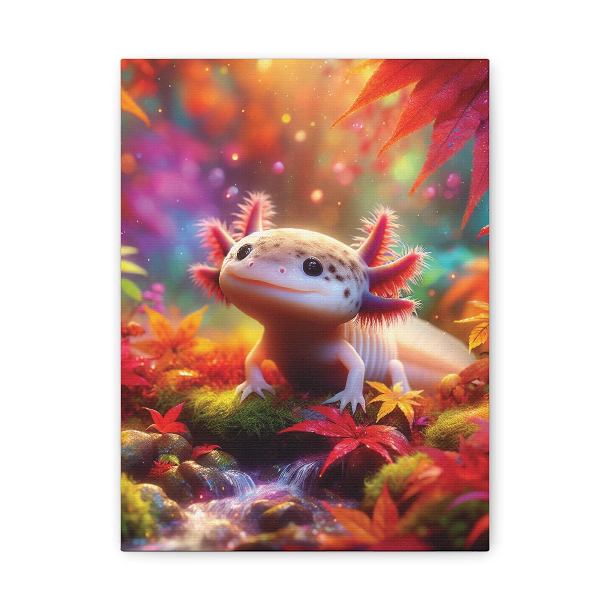 Autumn Axolotl Wallpapers - Wallpaper Cave