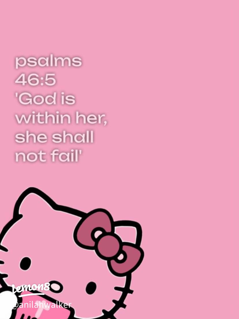 Hello Kitty Bible Verses Wallpapers - Wallpaper Cave