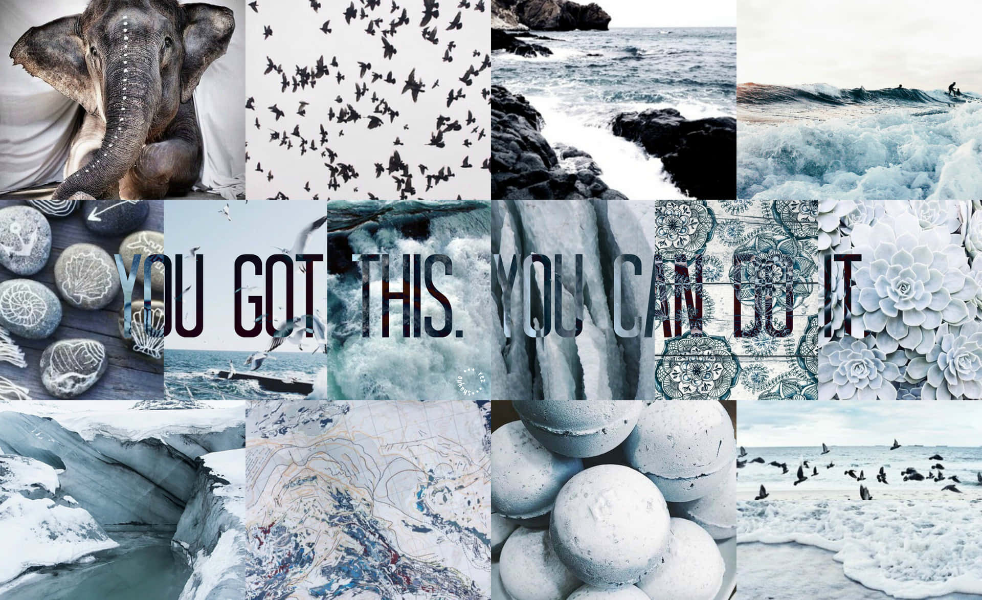 Aesthetic Cute Winter Collage Wallpapers - Wallpaper Cave