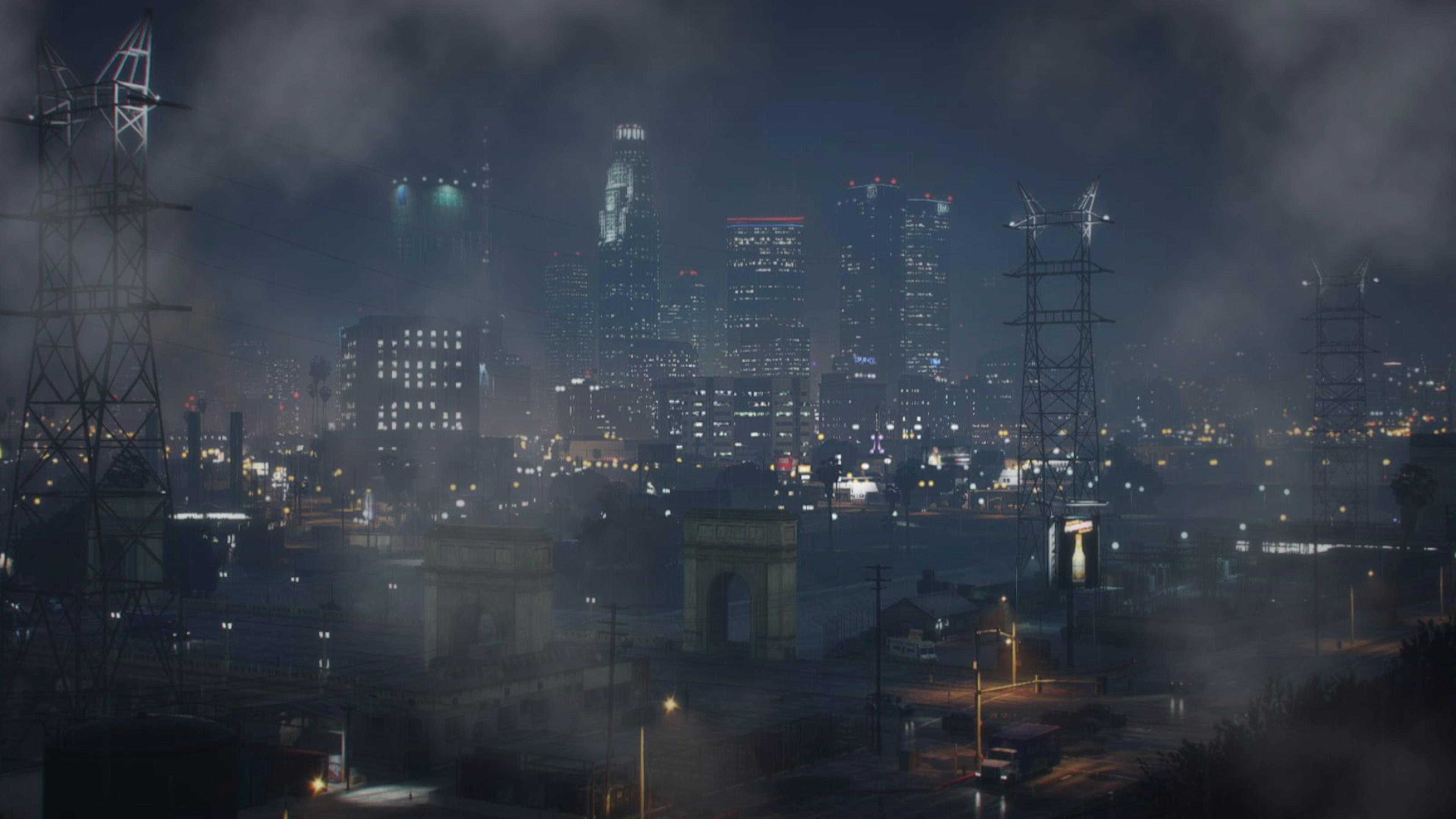 GTA 5 Night Wallpapers - Wallpaper Cave