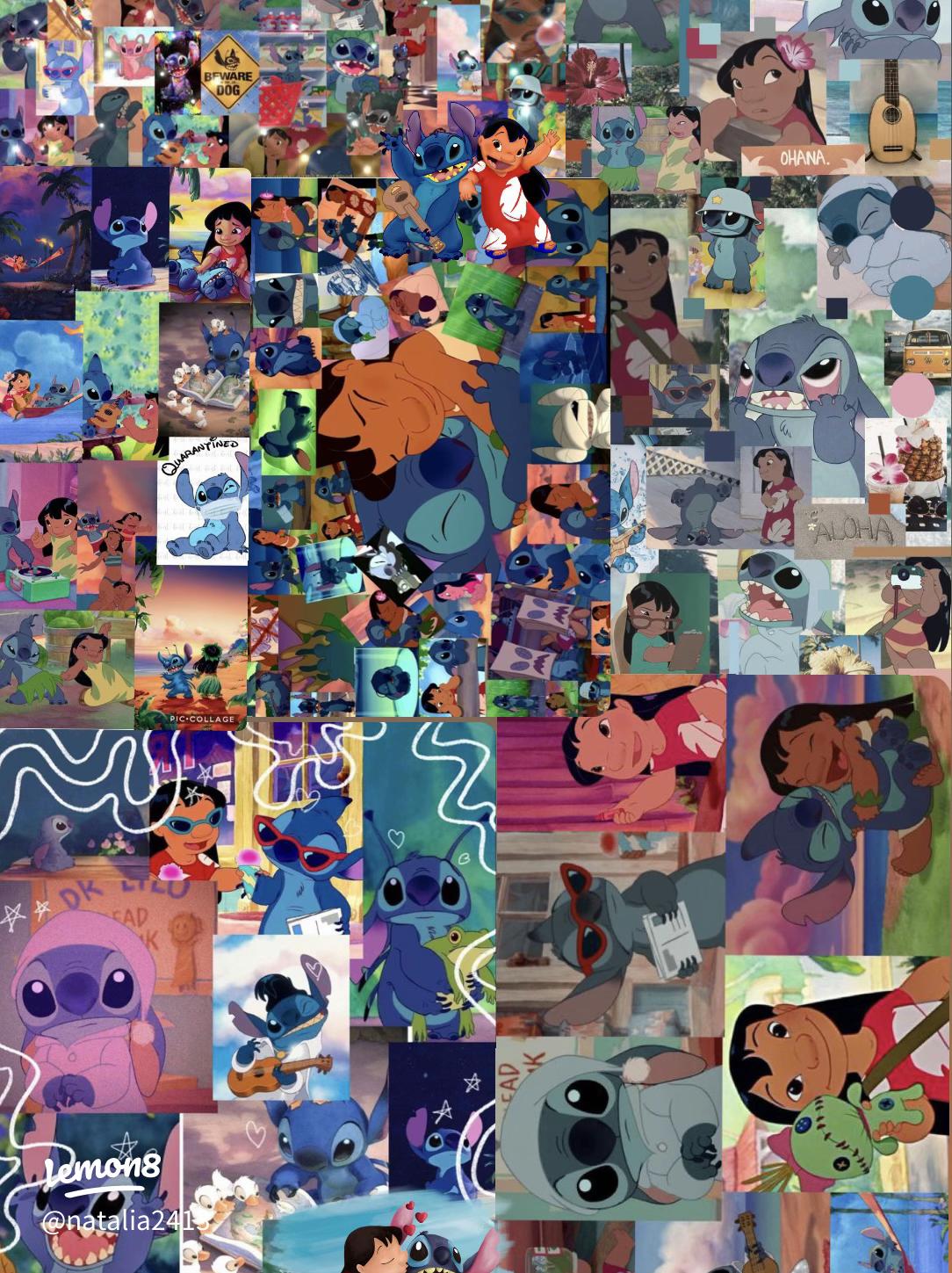 Stitch Collages Wallpapers - Wallpaper Cave