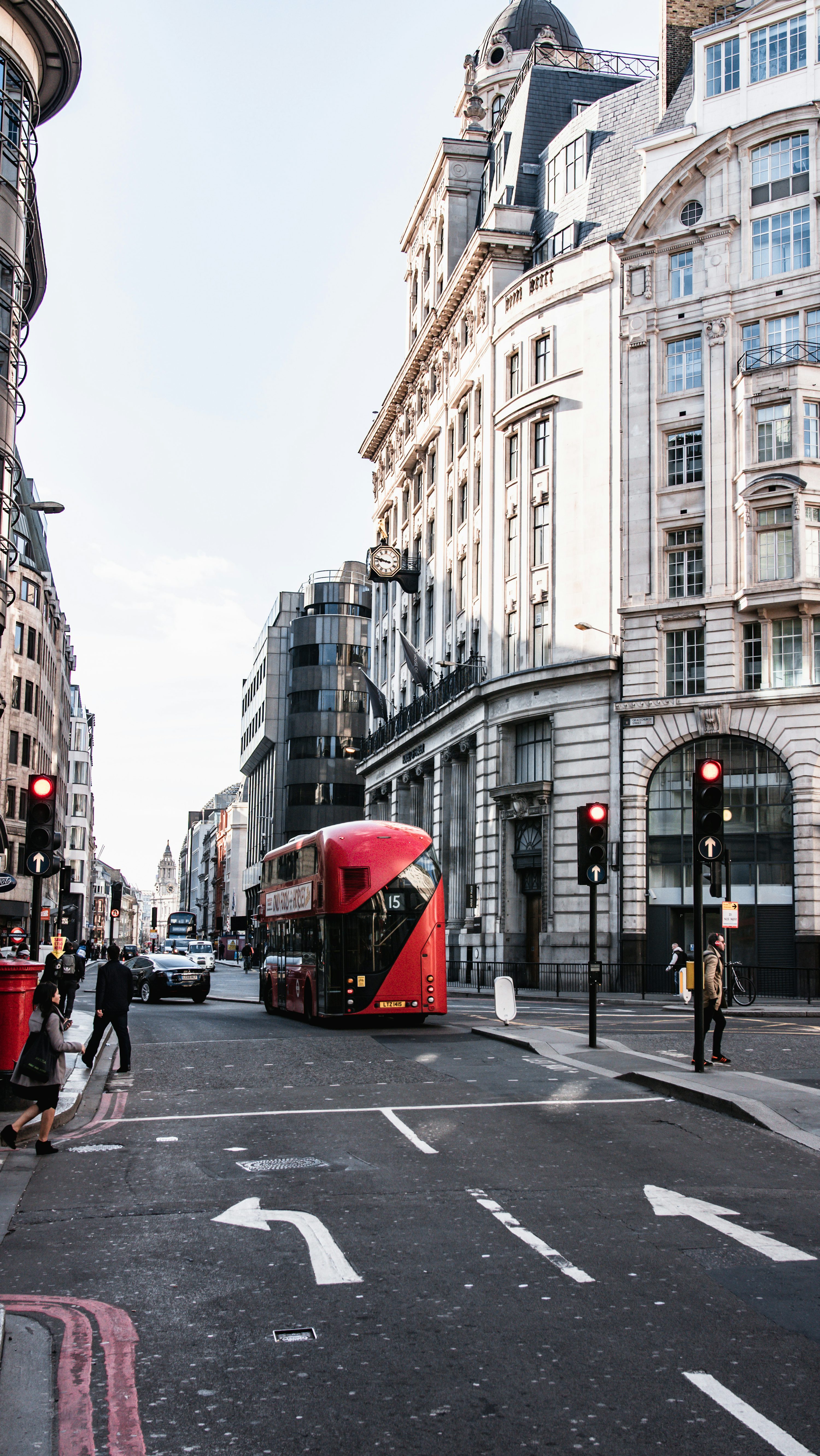 Red And Grey London Wallpapers - Wallpaper Cave