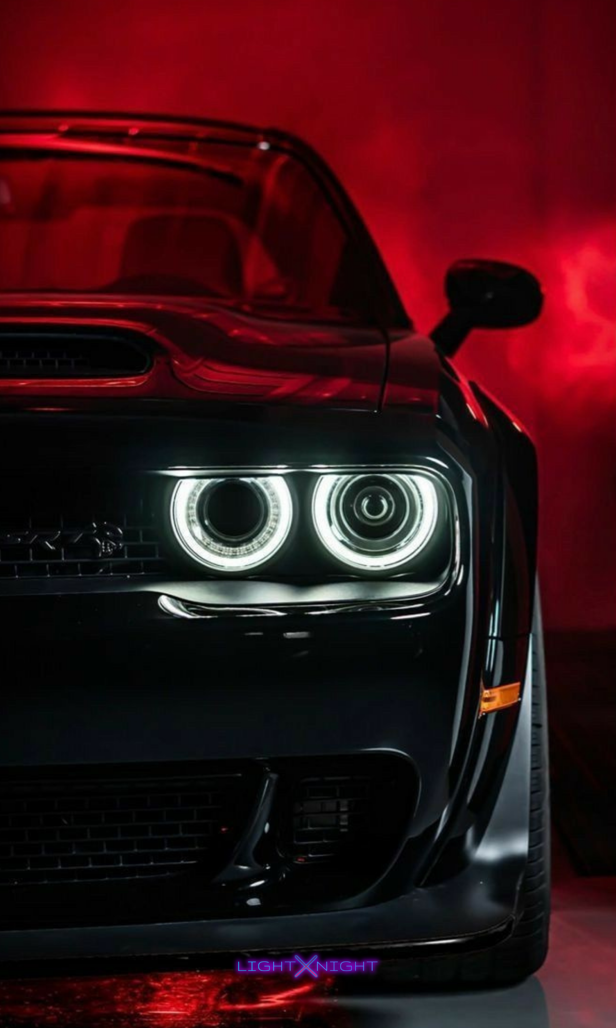 Dodge Demon Neon Lights Wallpapers - Wallpaper Cave