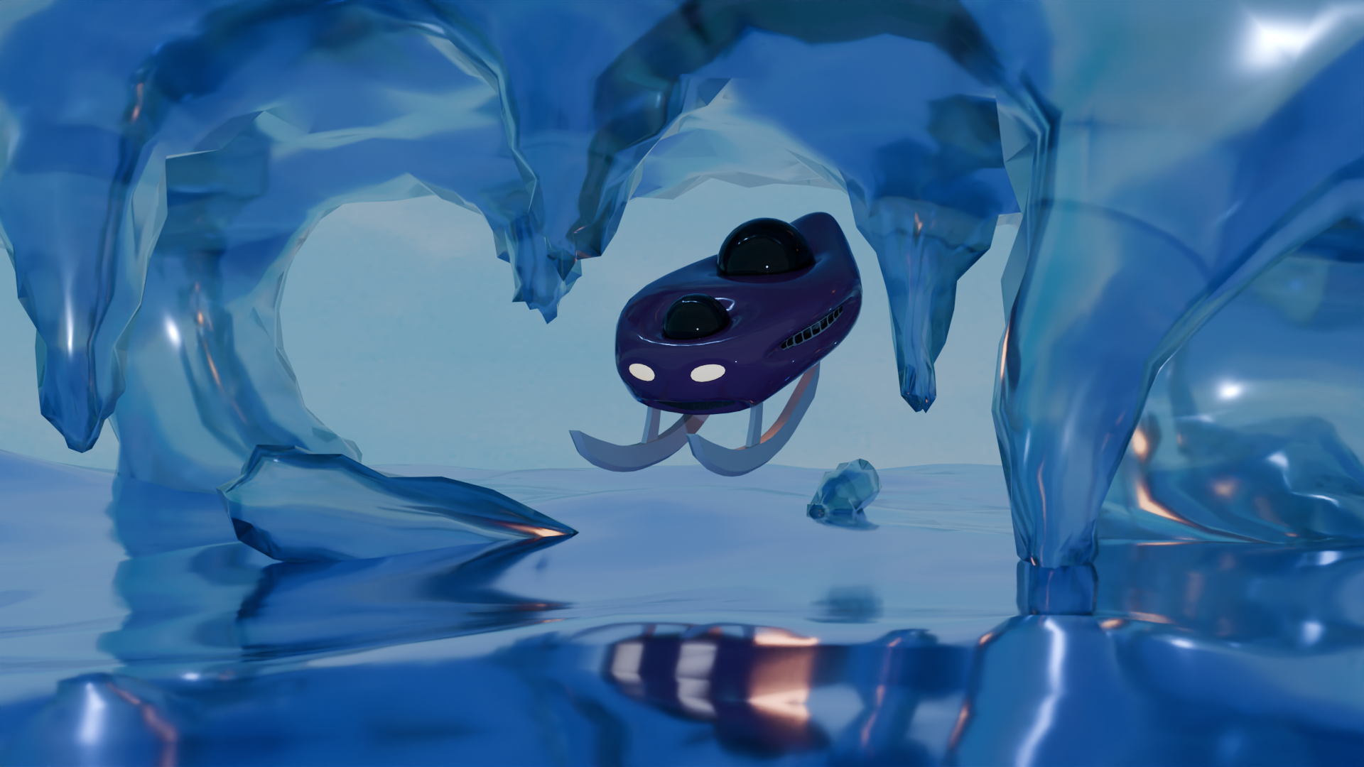 Cyber Glacier Wallpapers - Wallpaper Cave