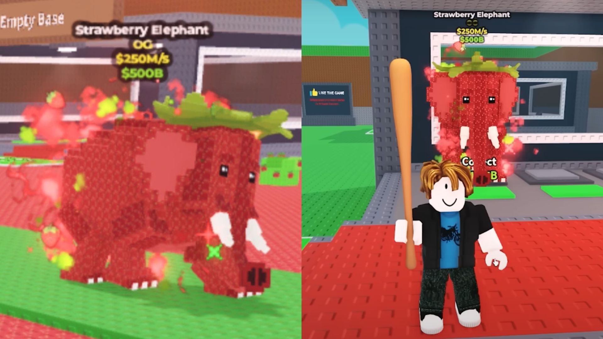 Strawberry Elephant Brainrot Wallpapers - Wallpaper Cave