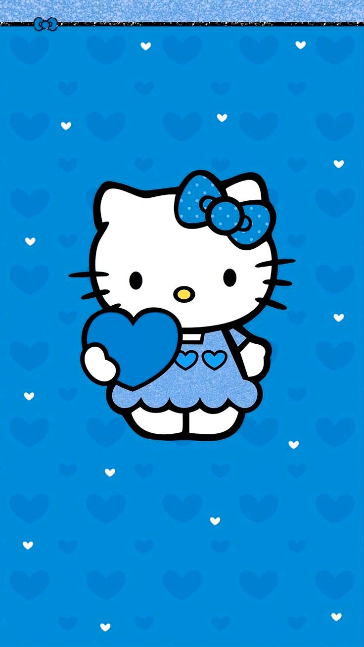 Hello Kitty Blue Wallpapers - Wallpaper Cave