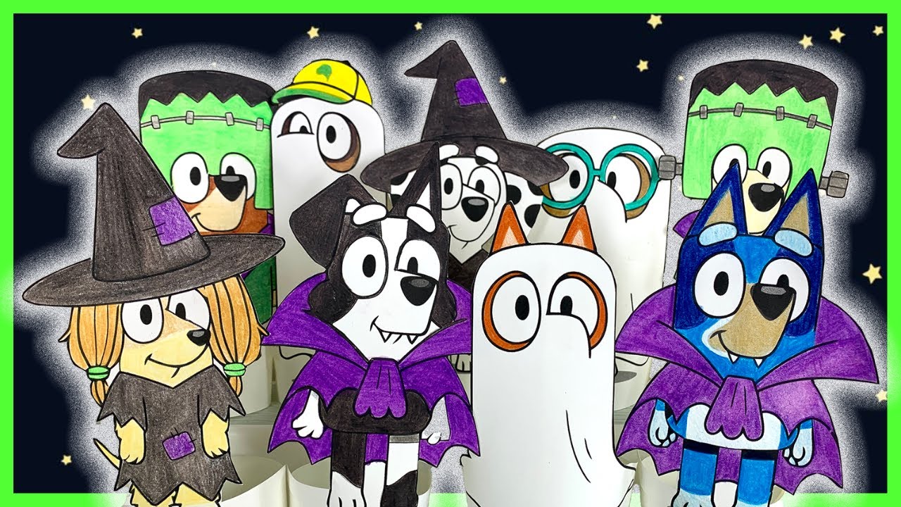 Halloween Bluey Wallpapers - Wallpaper Cave