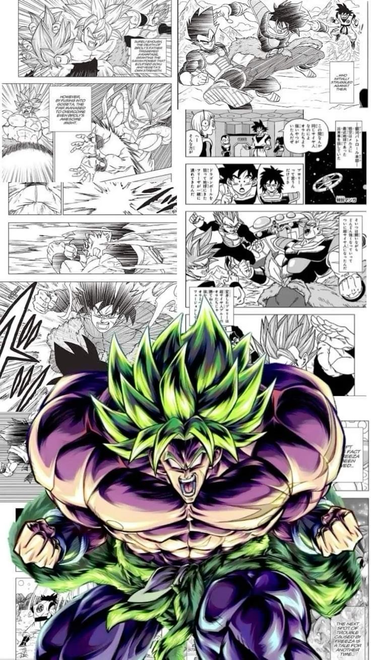 Broly Manga Wallpapers - Wallpaper Cave