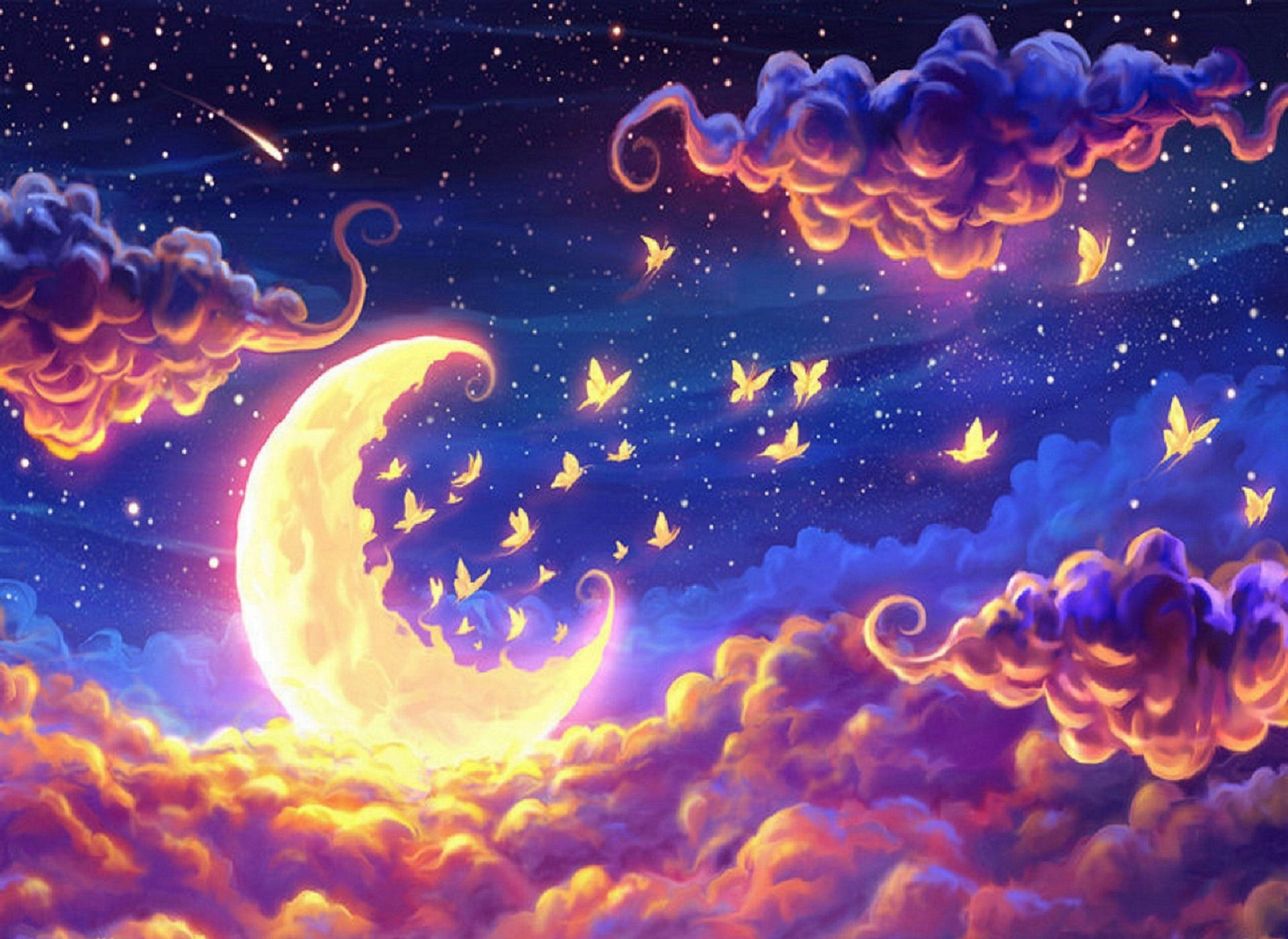 Moon Butterfly Wallpapers - Wallpaper Cave
