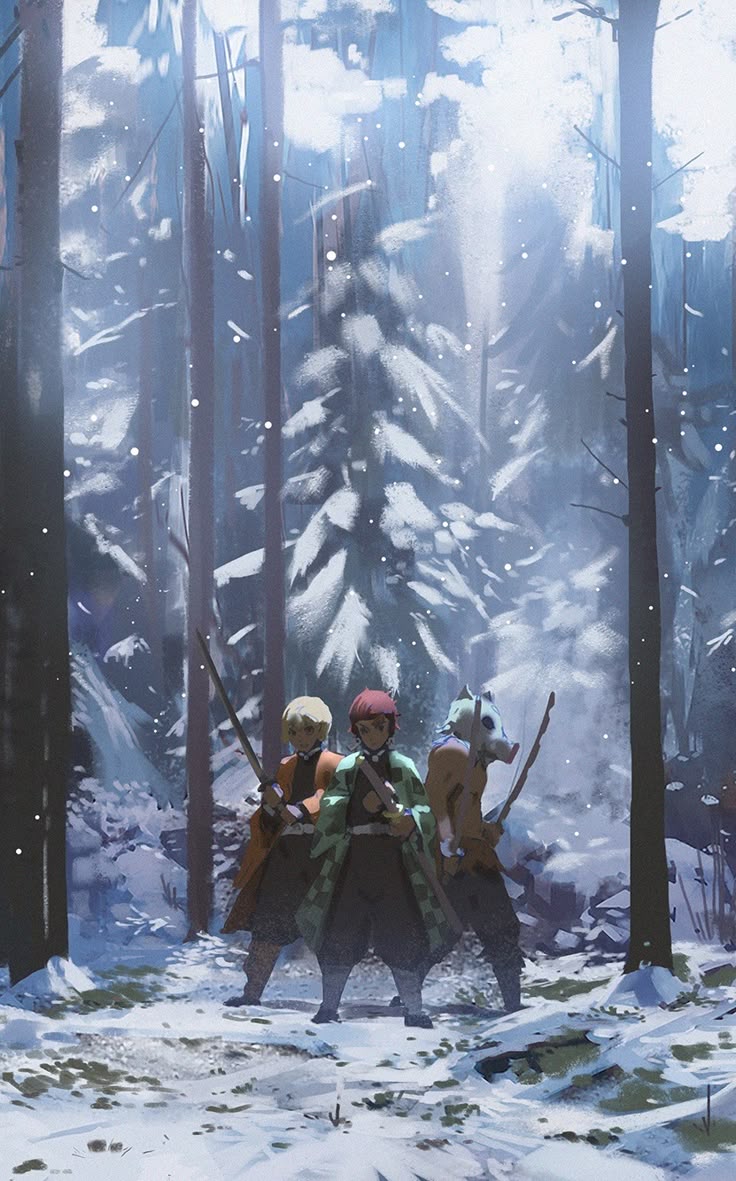 Demon Slayer Winter Wallpapers - Wallpaper Cave
