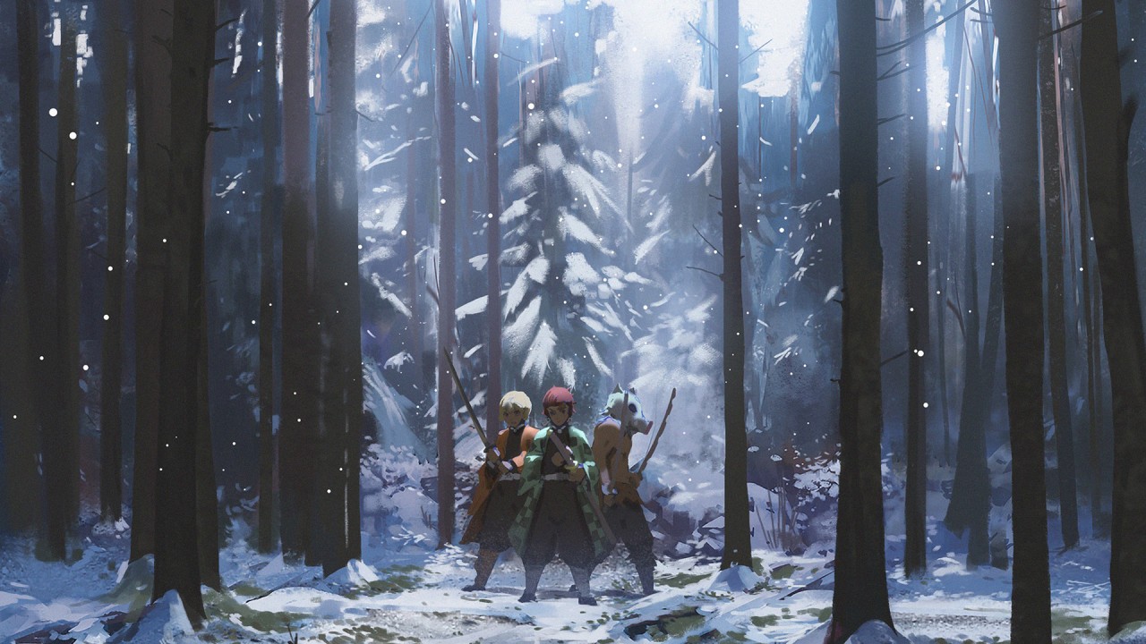 Demon Slayer Winter Wallpapers - Wallpaper Cave