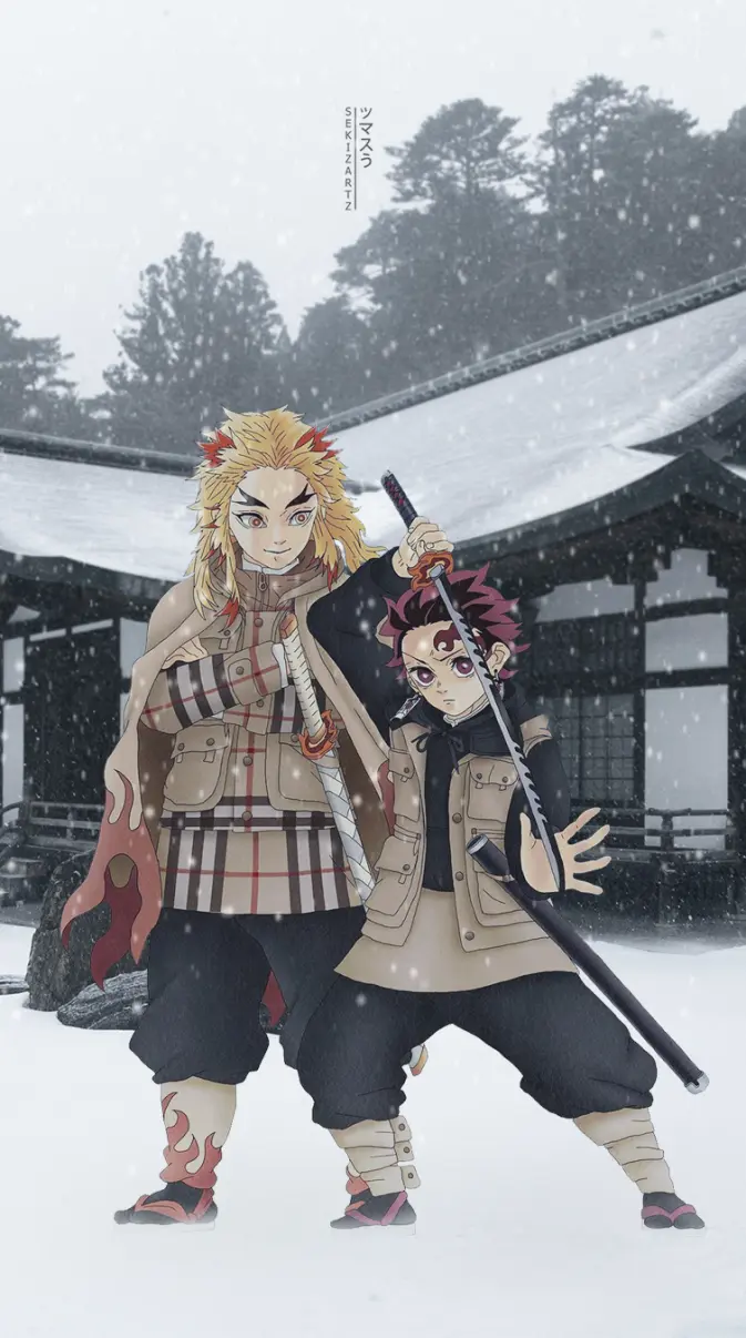 Demon Slayer Winter Wallpapers - Wallpaper Cave
