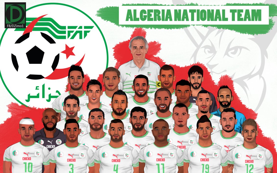 Algeria National Football Team Wallpapers - Wallpaper Cave