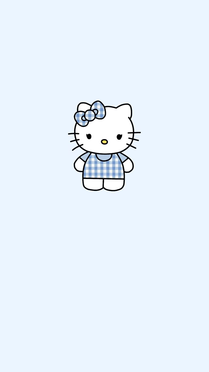 Hello Kitty Blue Wallpapers - Wallpaper Cave