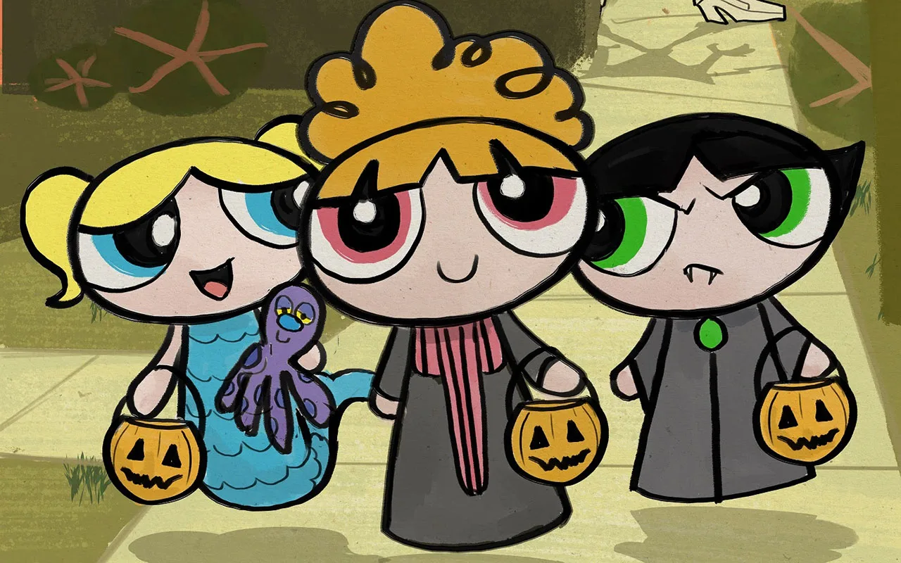 Powerpuff Girls Halloween Desktop Wallpapers - Wallpaper Cave
