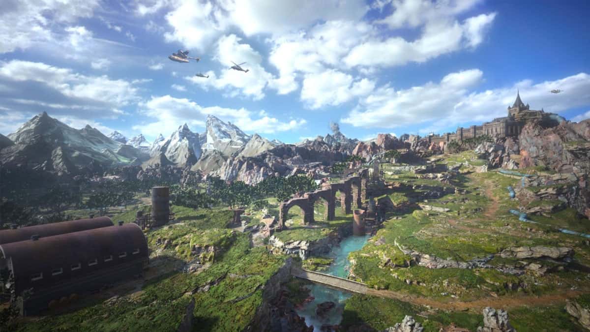 Final Fantasy Landscape Wallpapers - Wallpaper Cave